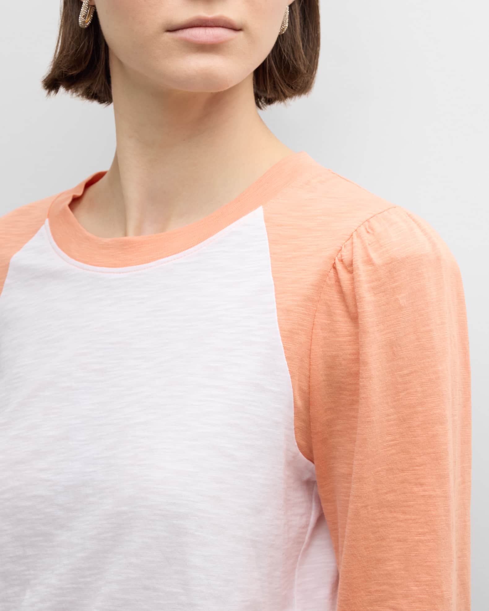 Veronica Beard Mason Baseball Tee | Neiman Marcus