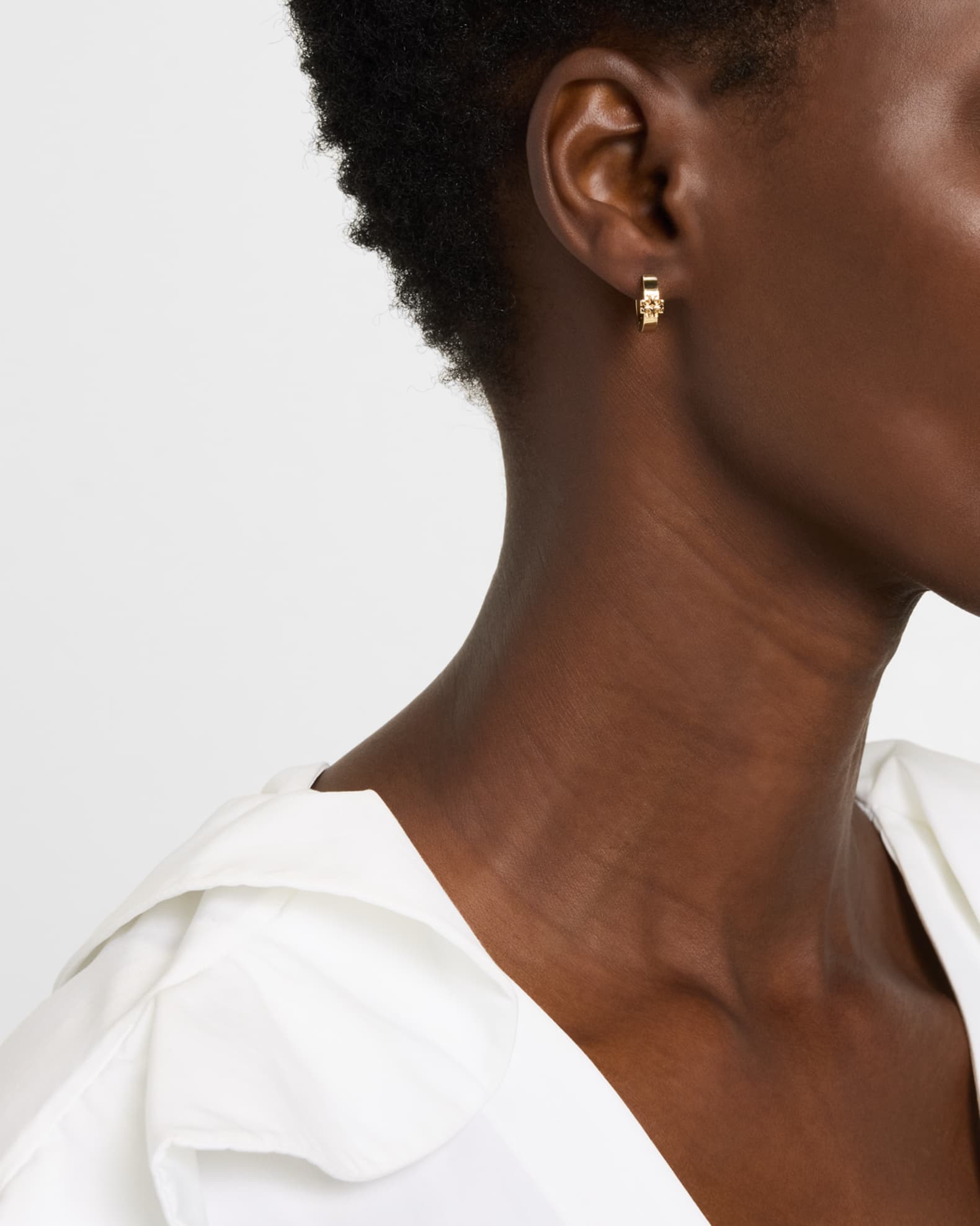 Tory Burch Kira Huggie Earrings