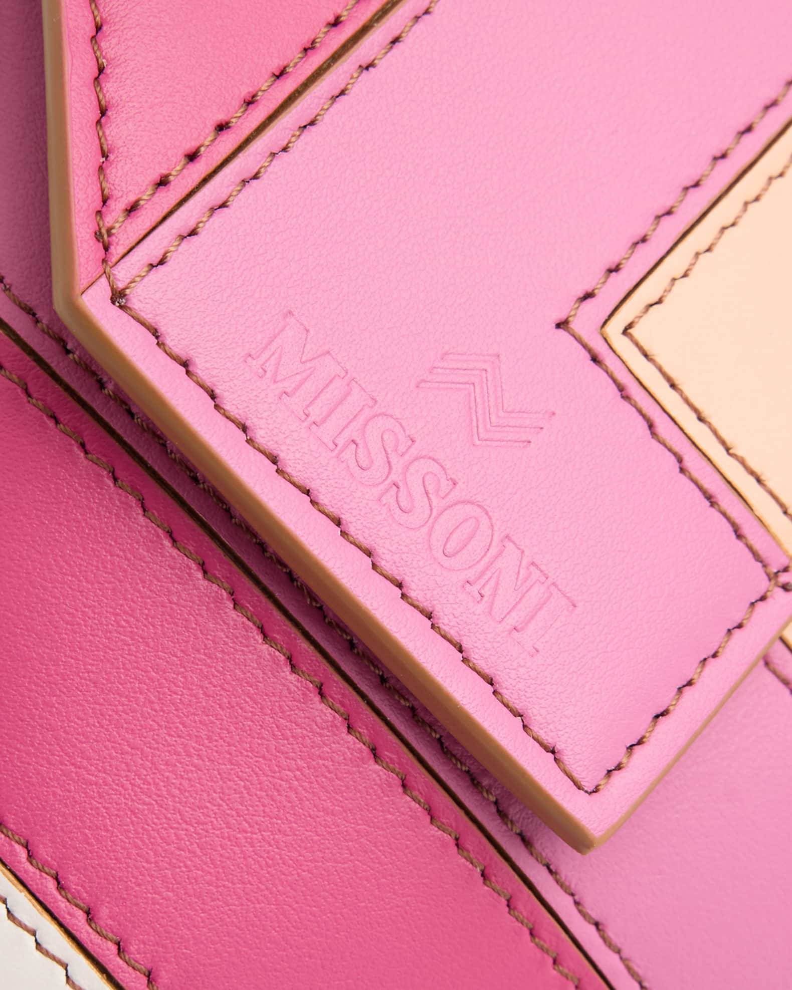 Missoni Small Flap Wave Leather Shoulder Bag | Neiman Marcus