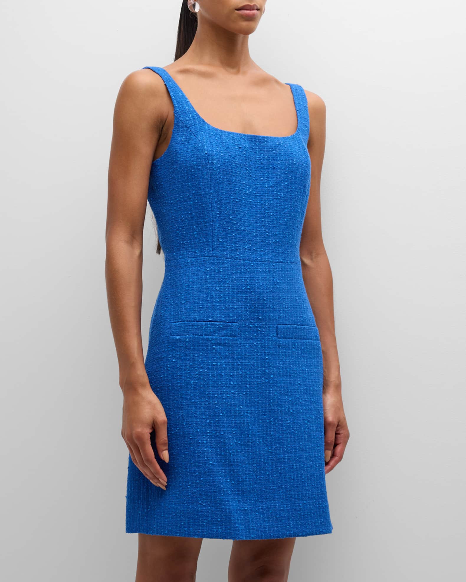 Veronica Beard Sabra Tweed Mini Dress | Neiman Marcus