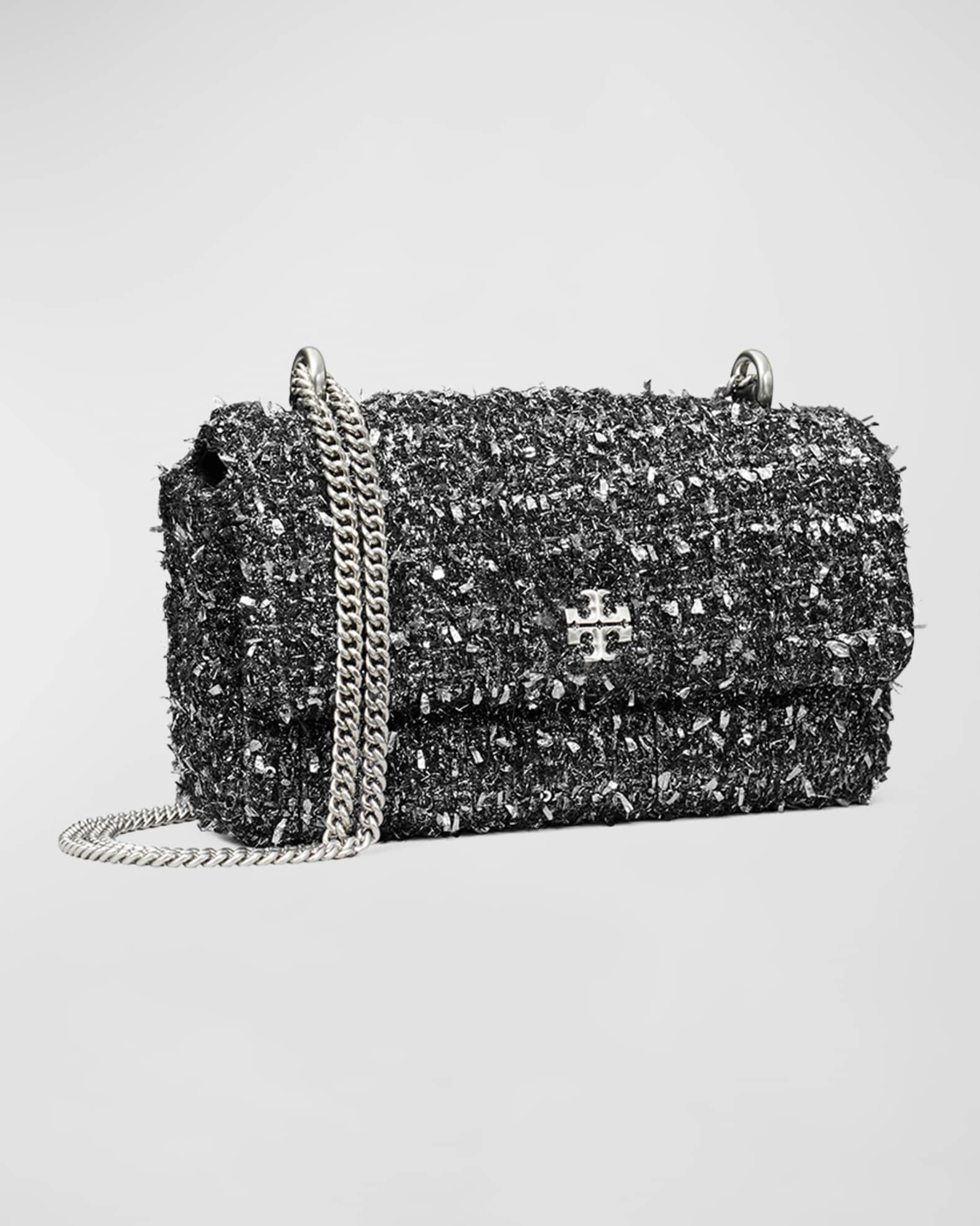Tory Burch Kira Mini Flap Tweed Crossbody Bag | Neiman Marcus