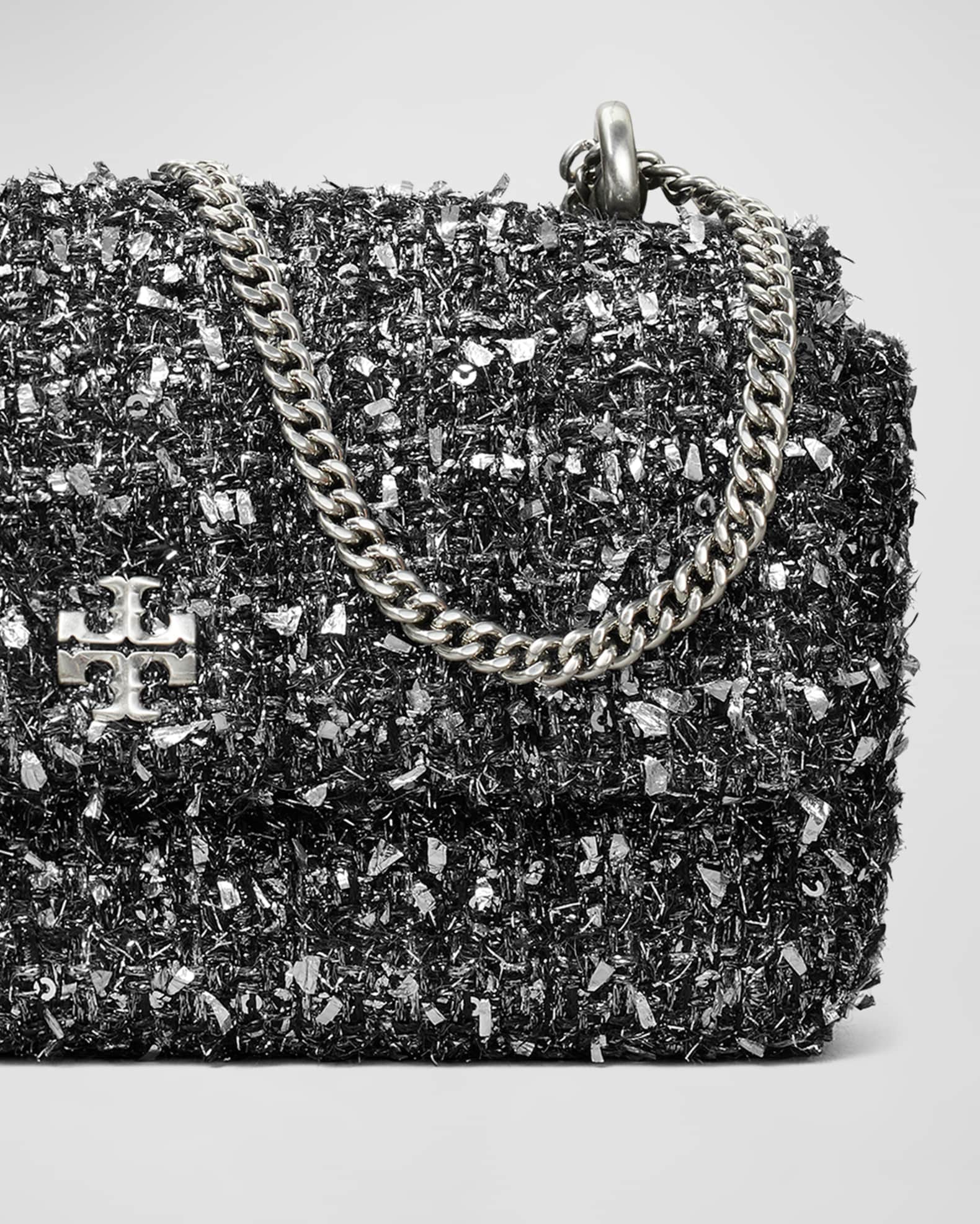 Tory Burch Kira Mini Flap Tweed Crossbody Bag | Neiman Marcus