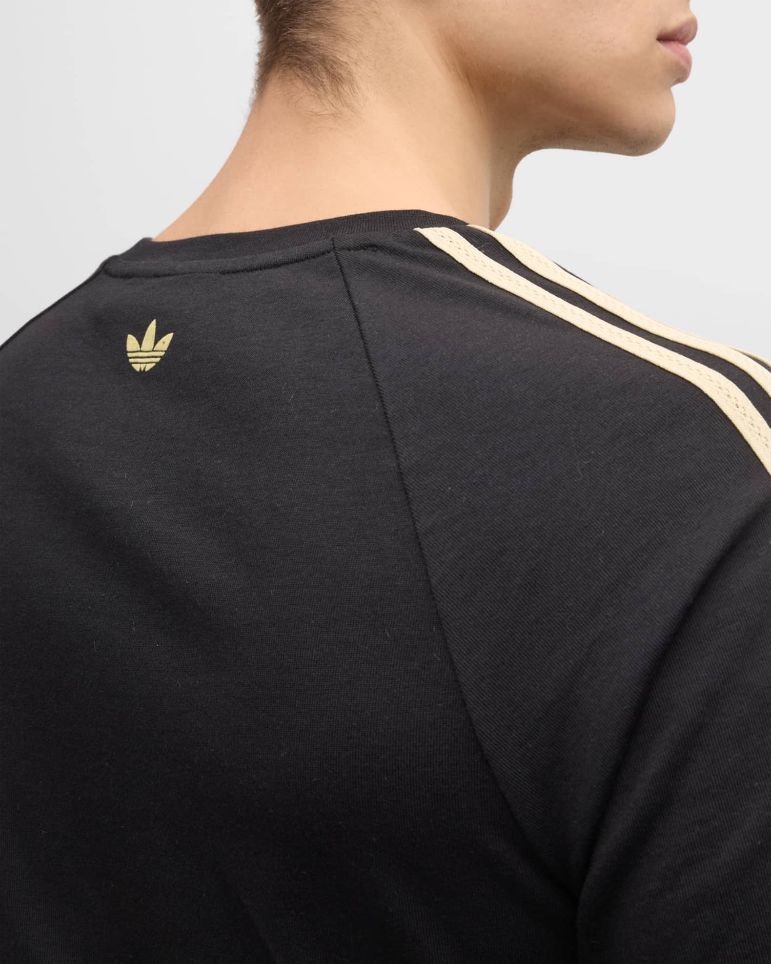 Adidas x Wales Bronner Men's Raglan T-Shirt | Neiman Marcus