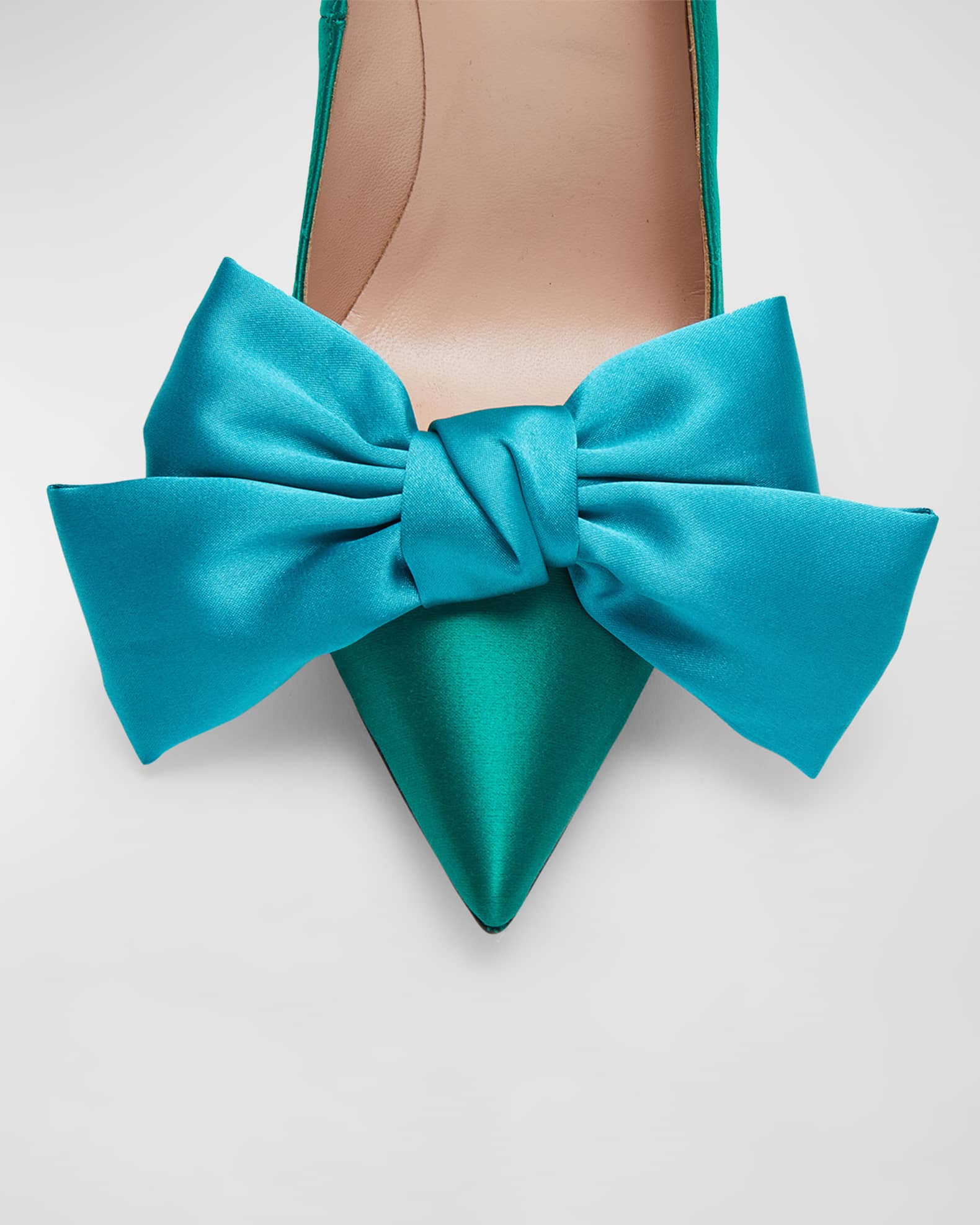 Lele Sadoughi x SJP Satin Bow Barrette | Neiman Marcus