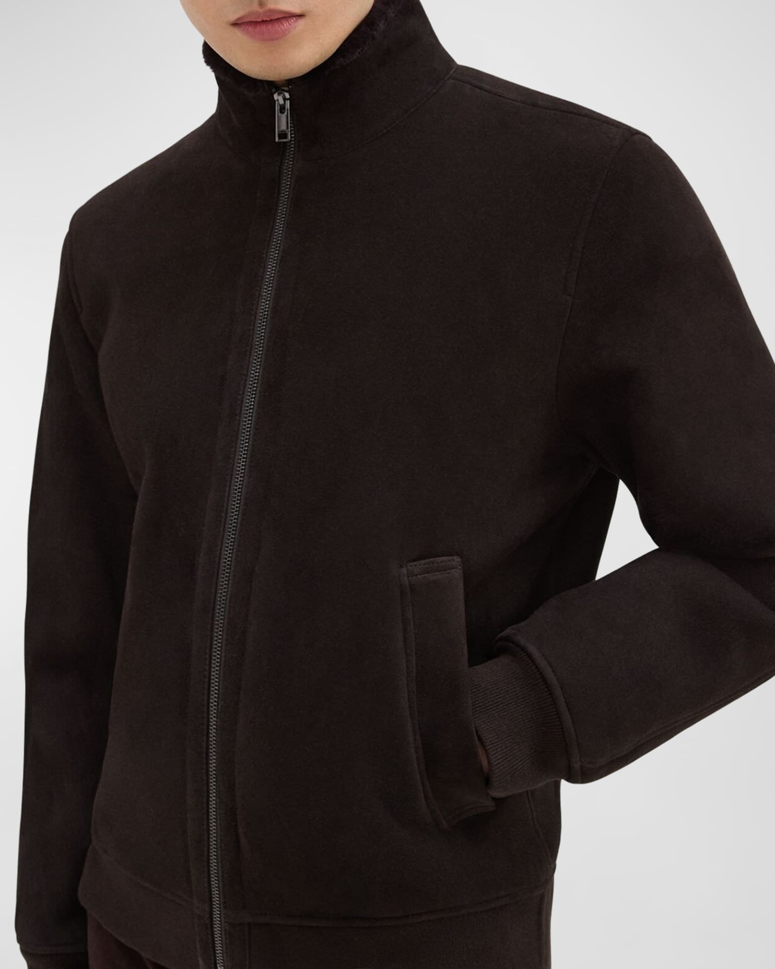 Theory Men's Marco Shearling Jacket | Neiman Marcus