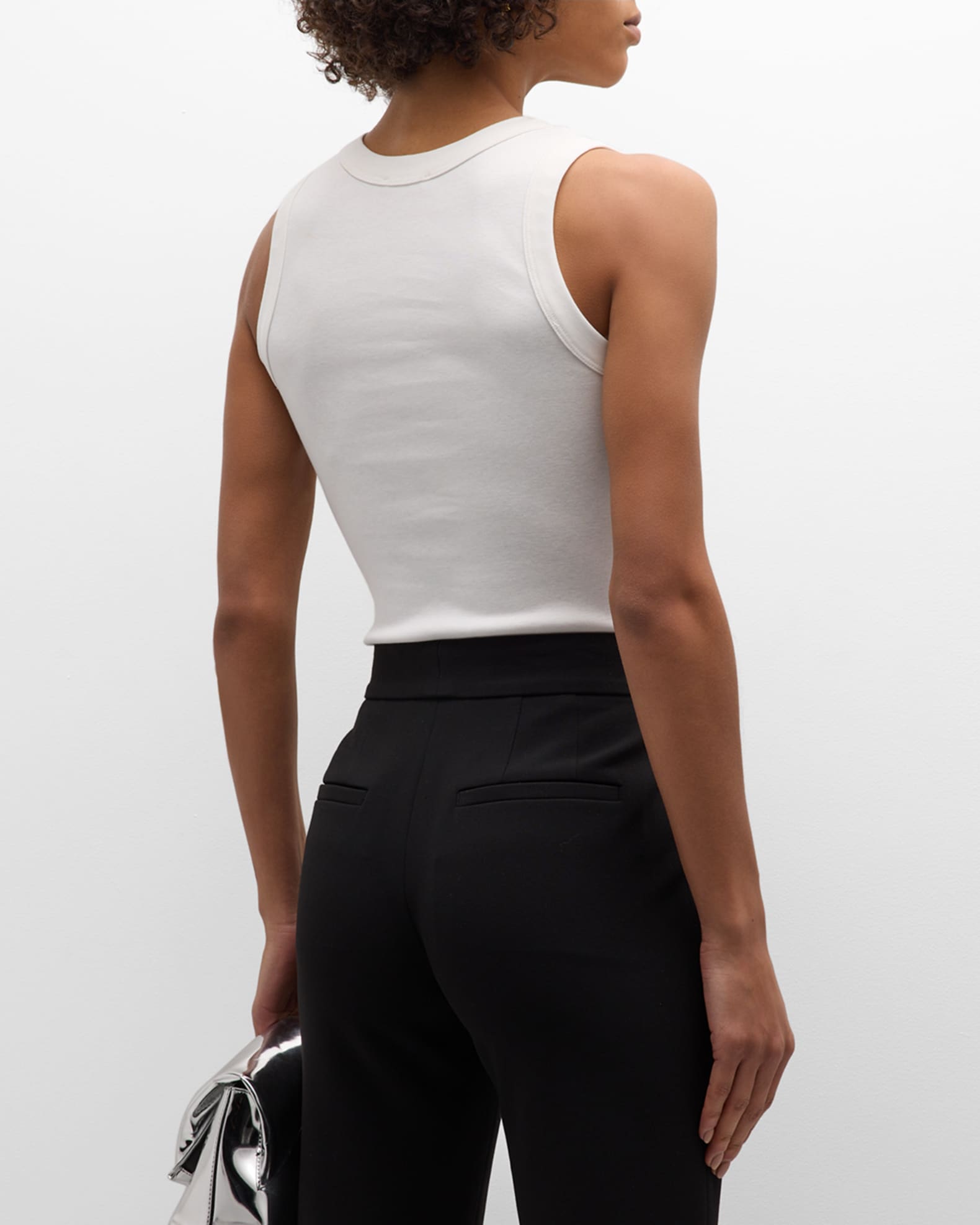 A.L.C. Hadley Classic Cotton Tank Top | Neiman Marcus