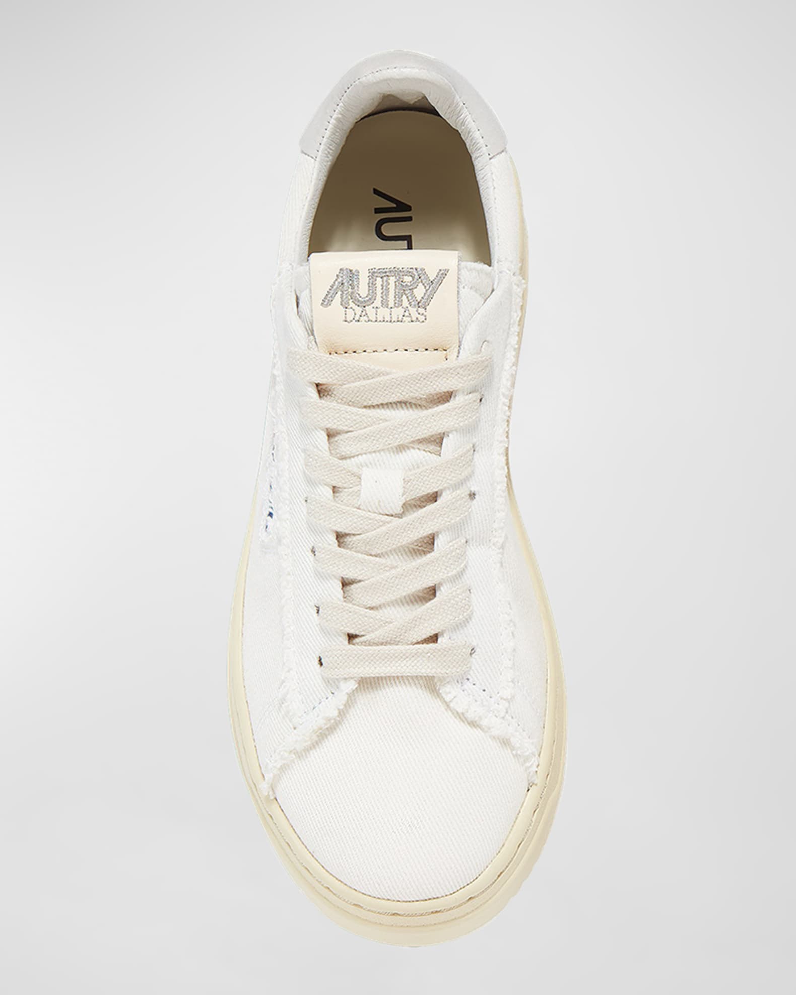 AUTRY Dallas Low-Top Canvas Sneakers | Neiman Marcus