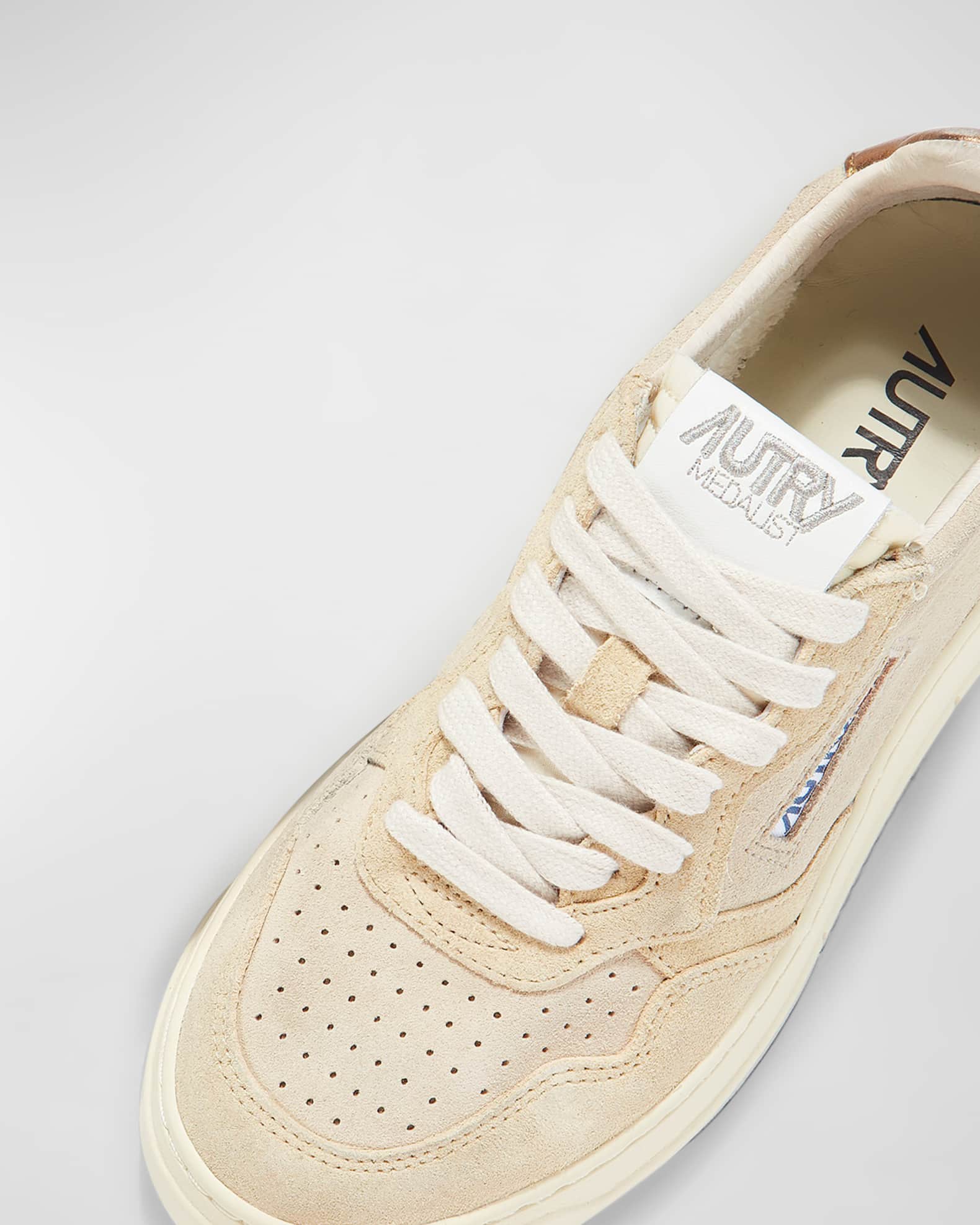 AUTRY Medalist Suede Low-Top Sneakers | Neiman Marcus