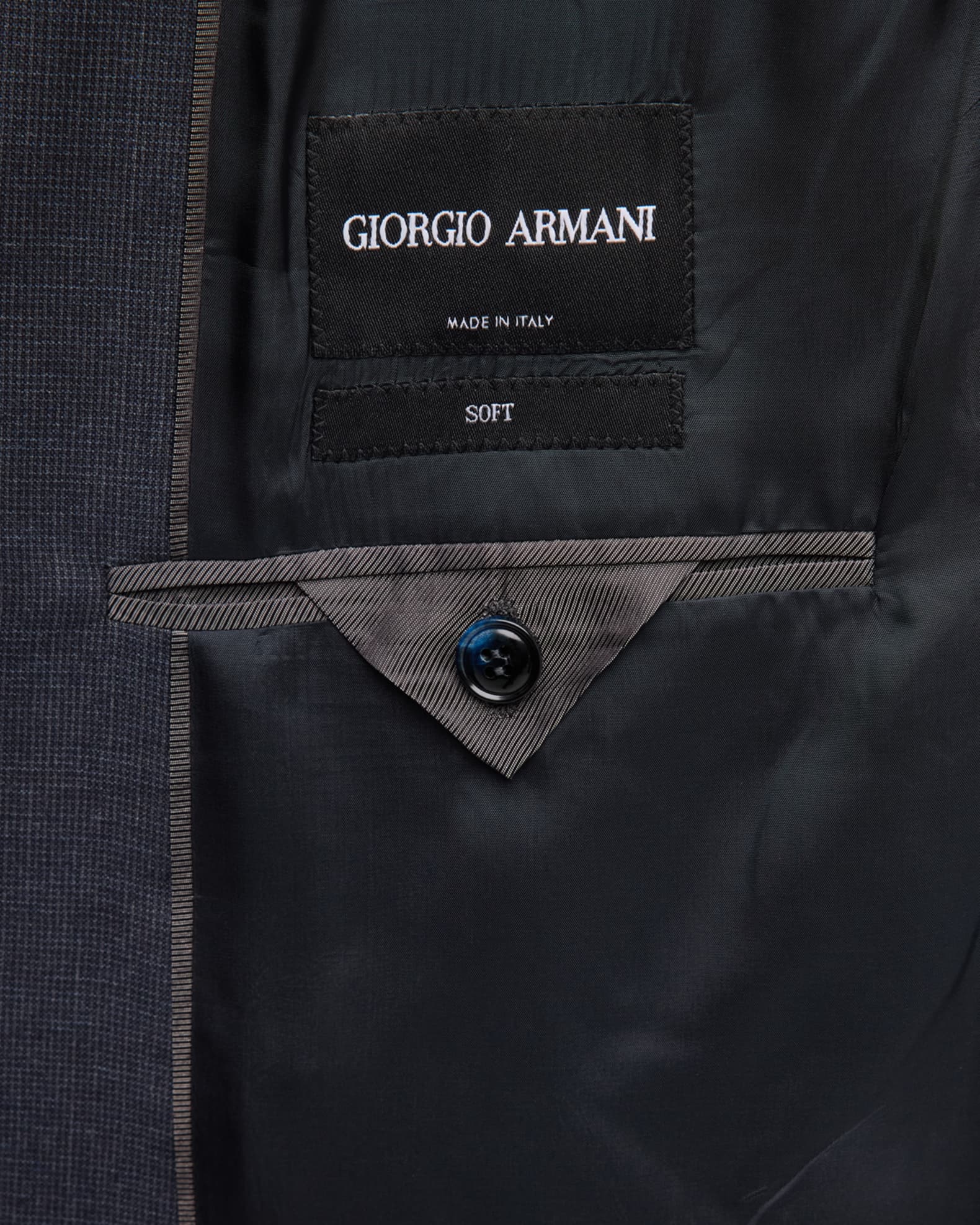 Giorgio Armani Men's Micro-Pattern Wool Suit | Neiman Marcus