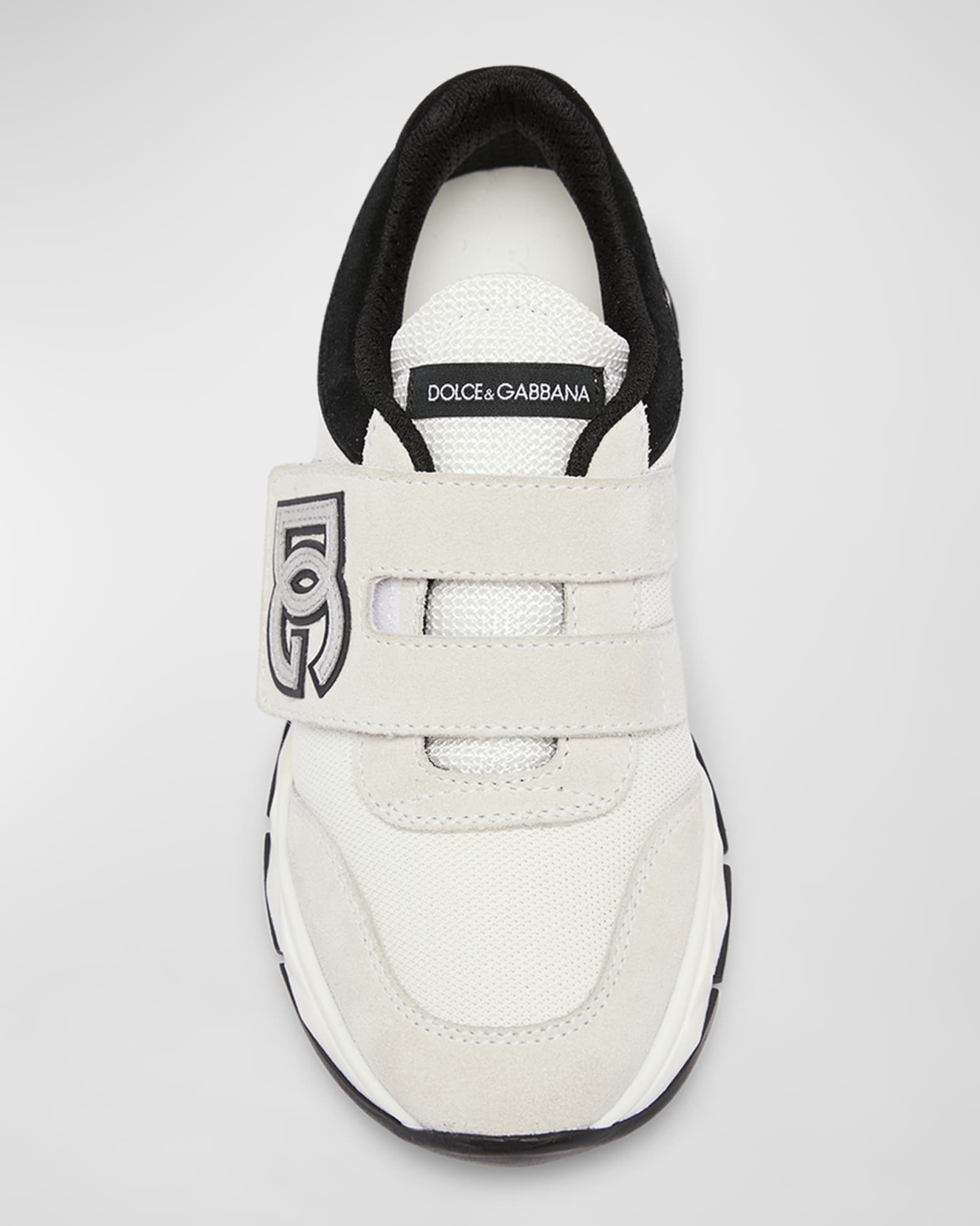 Dolce&Gabbana Kid's DG Velcro Running Sneakers, Kids | Neiman Marcus