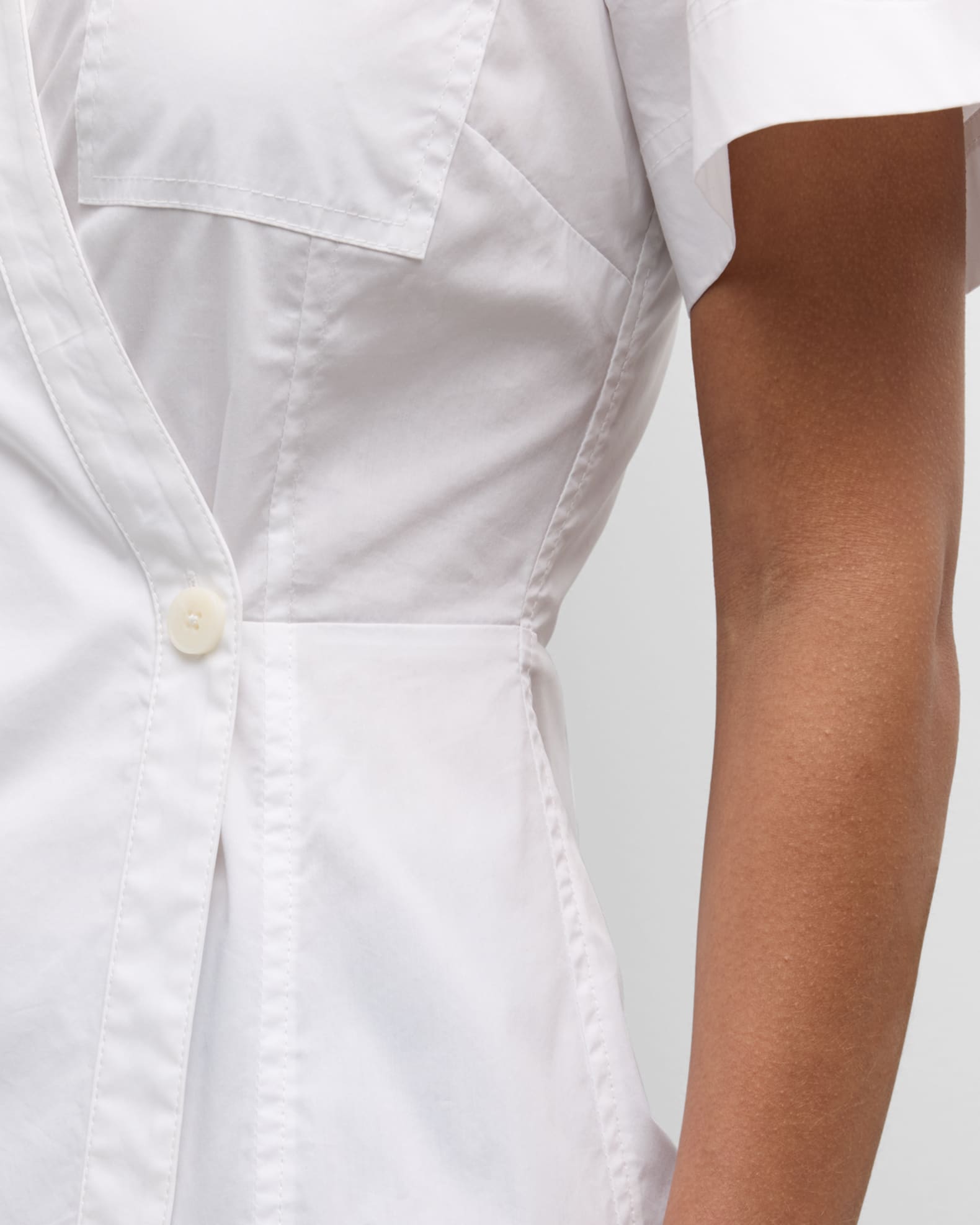 Tanya Taylor Sandra Short-Sleeve Wrap-Front Top | Neiman Marcus