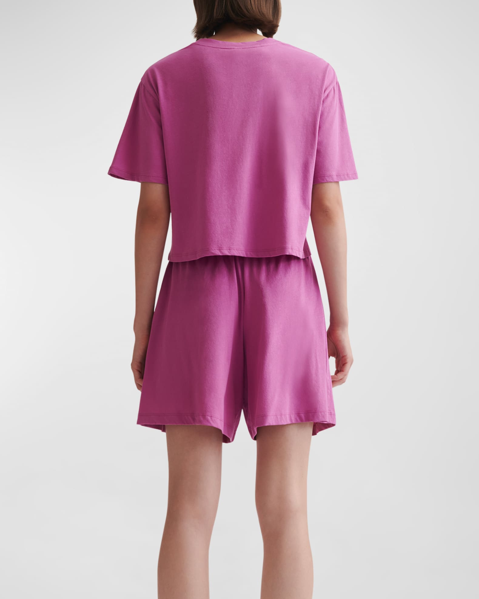 Skin Cropped Cotton Carter & Camille Pajama Set | Neiman Marcus