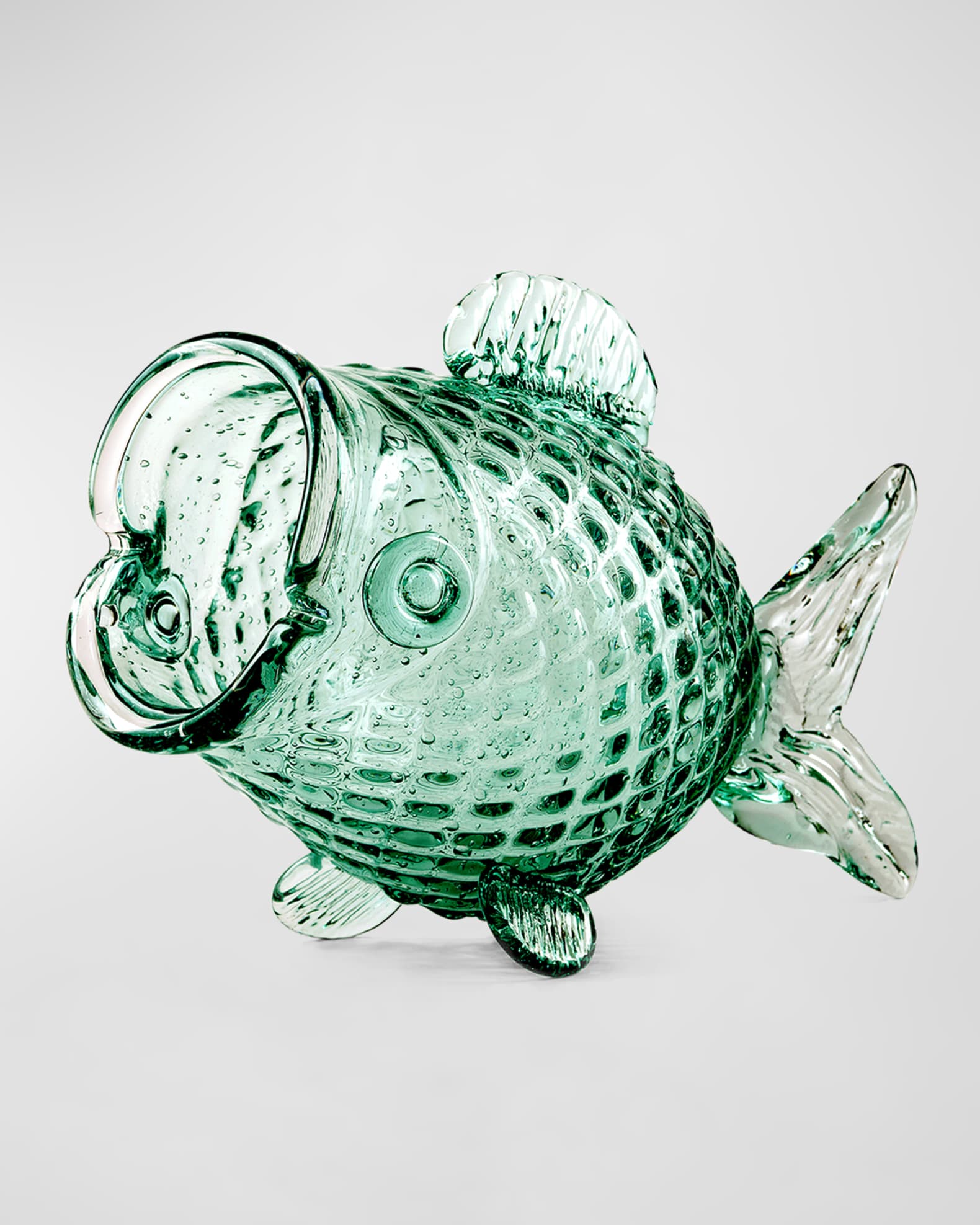 POLSPOTTEN Fat Fish Glass Jar | Neiman Marcus
