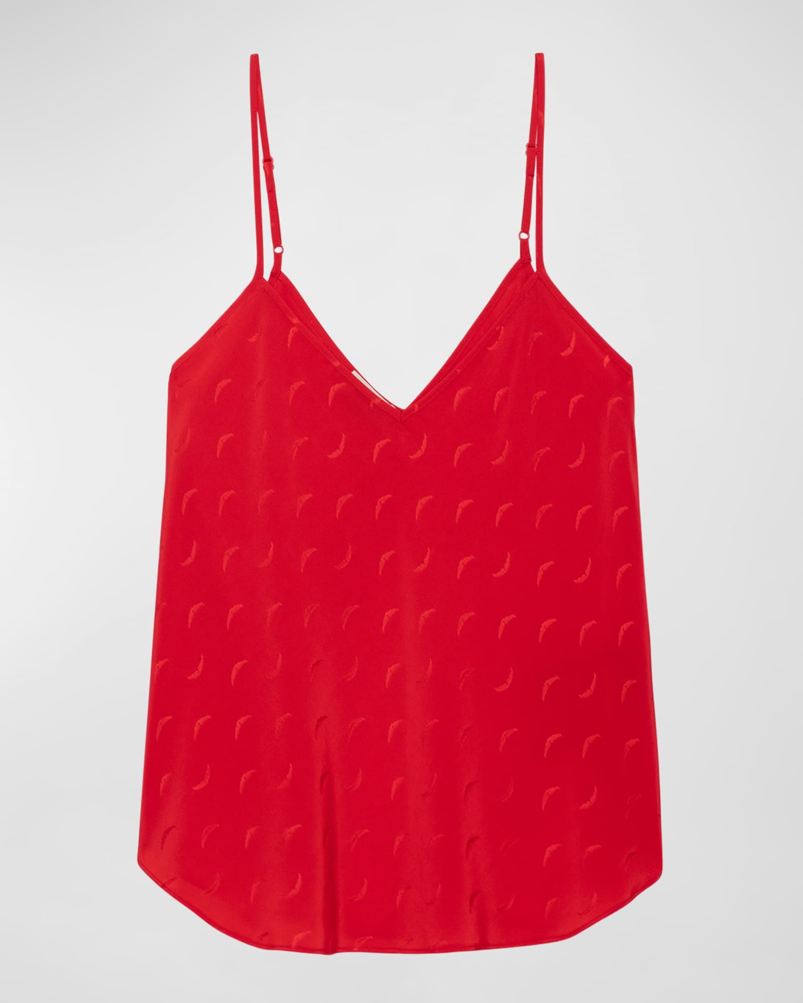 Zadig & Voltaire Casel Jacquard Wings Tank Top | Neiman Marcus