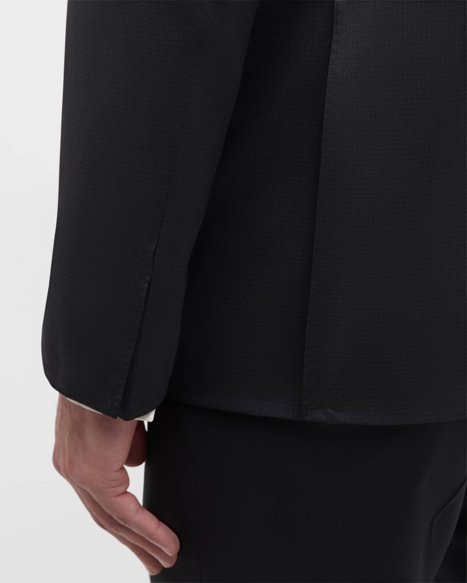 Canali Men's Super 130s Wool Micro-Check Suit | Neiman Marcus