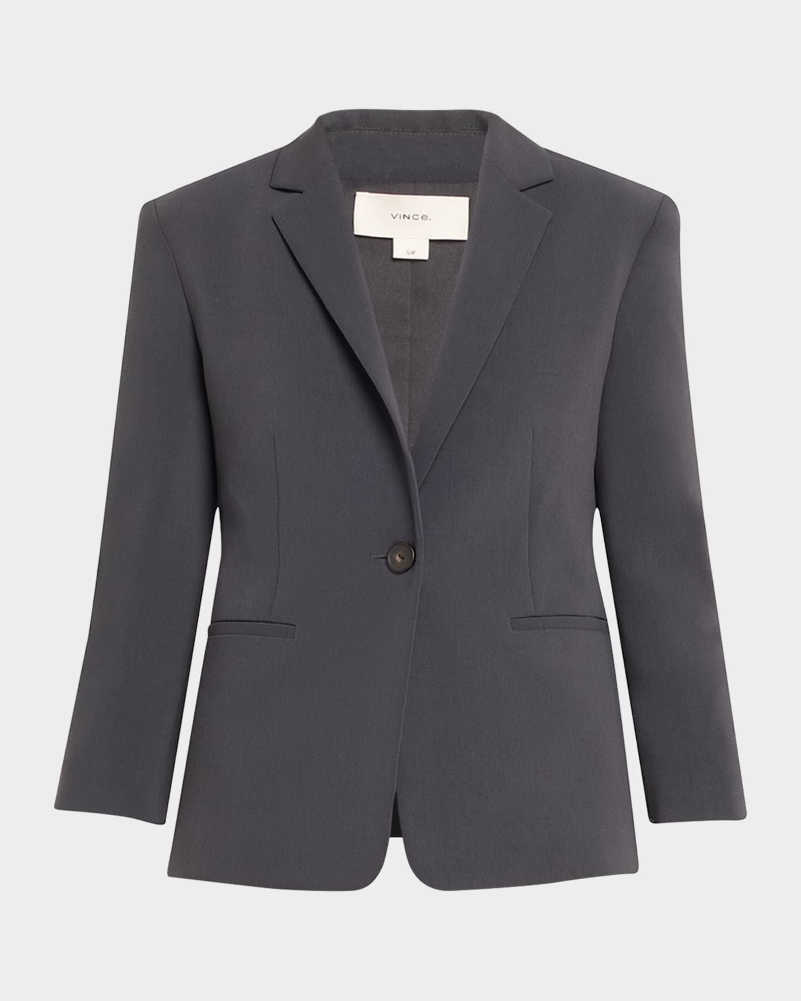 Vince Shrunken Bracelet-Sleeve Blazer | Neiman Marcus