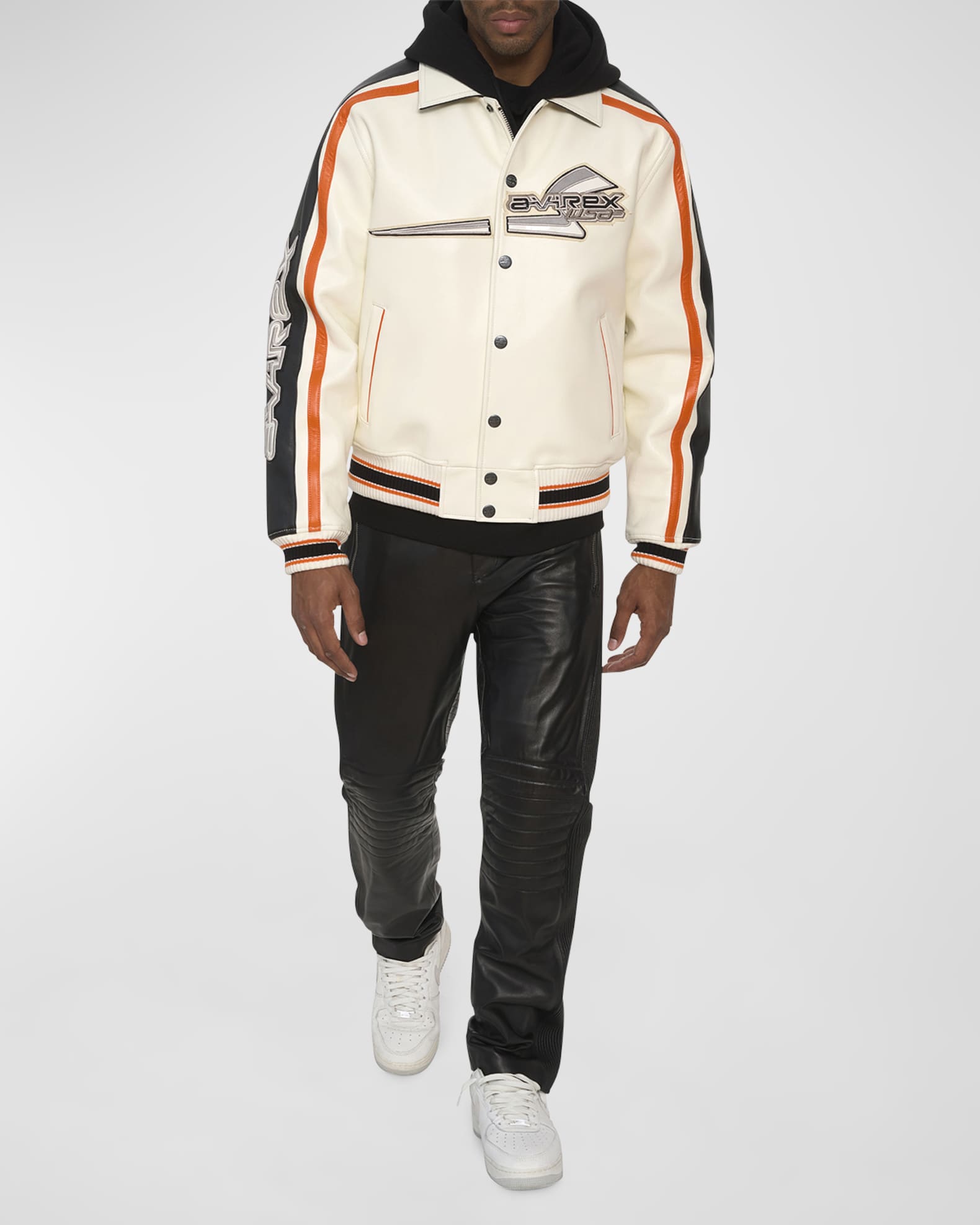 AVIREX Men's City Racer Varsity Jacket | Neiman Marcus