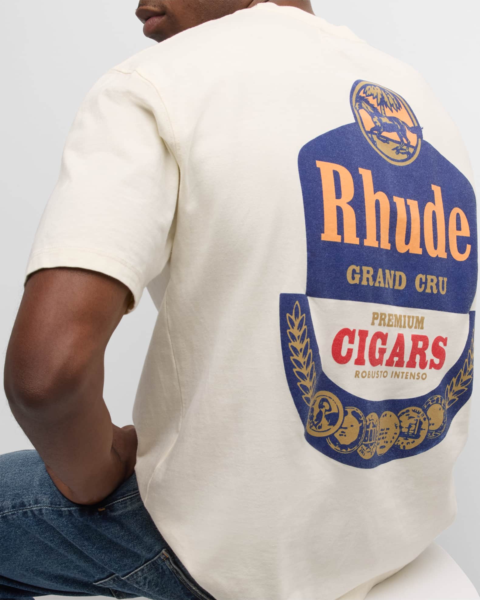 Rhude Men's Grand Cru Graphic T-Shirt | Neiman Marcus