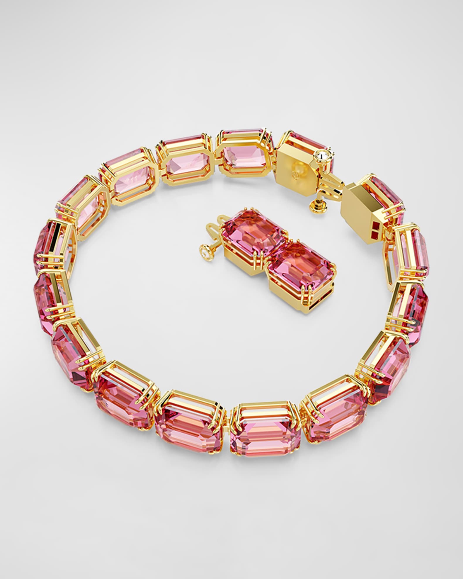 SWAROVSKI Millenia Bracelet, Pink | Neiman Marcus