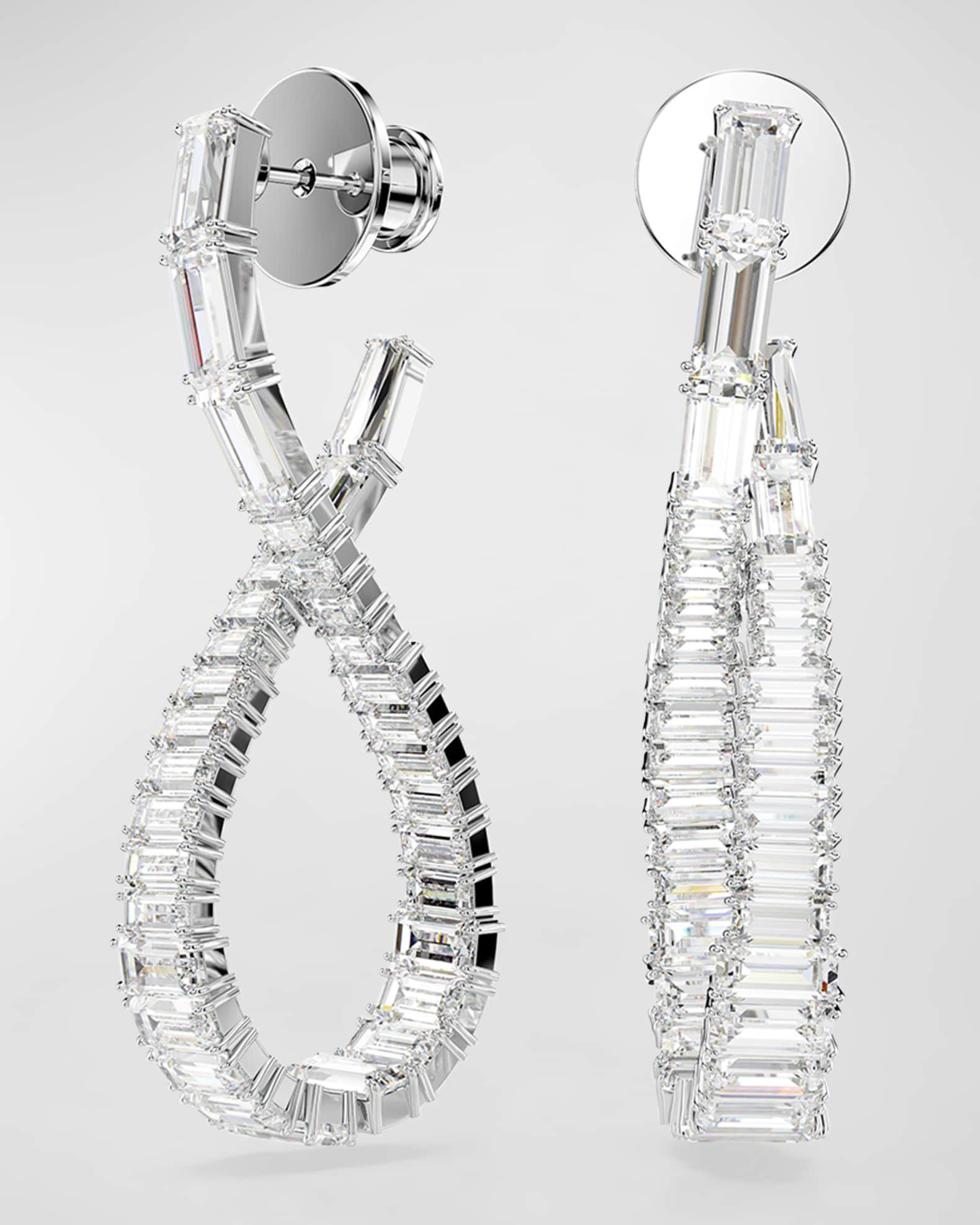 Swarovski twist earrings store