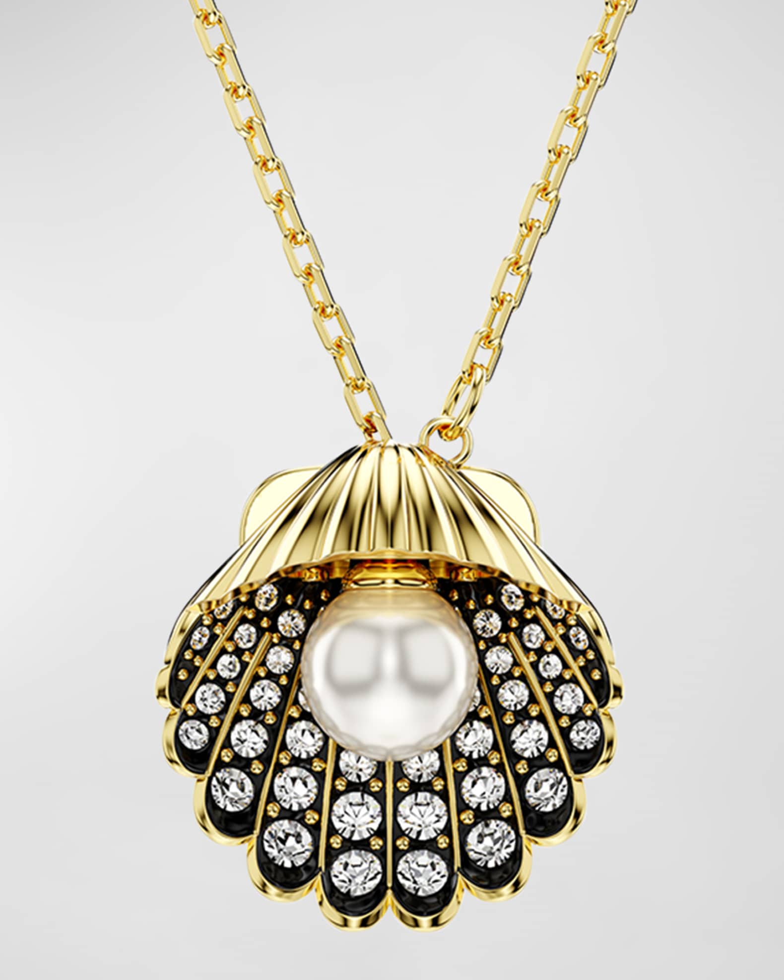 Swarovski shell pendant store