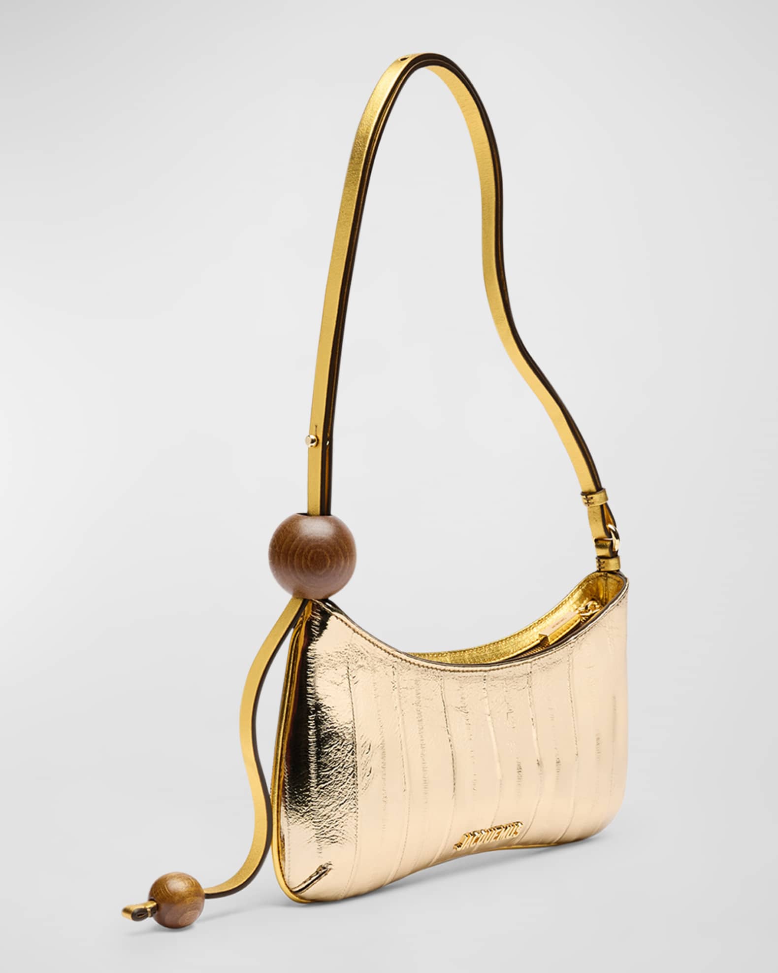 Jacquemus Le Bisou Perle Striped Shoulder Bag | Neiman Marcus