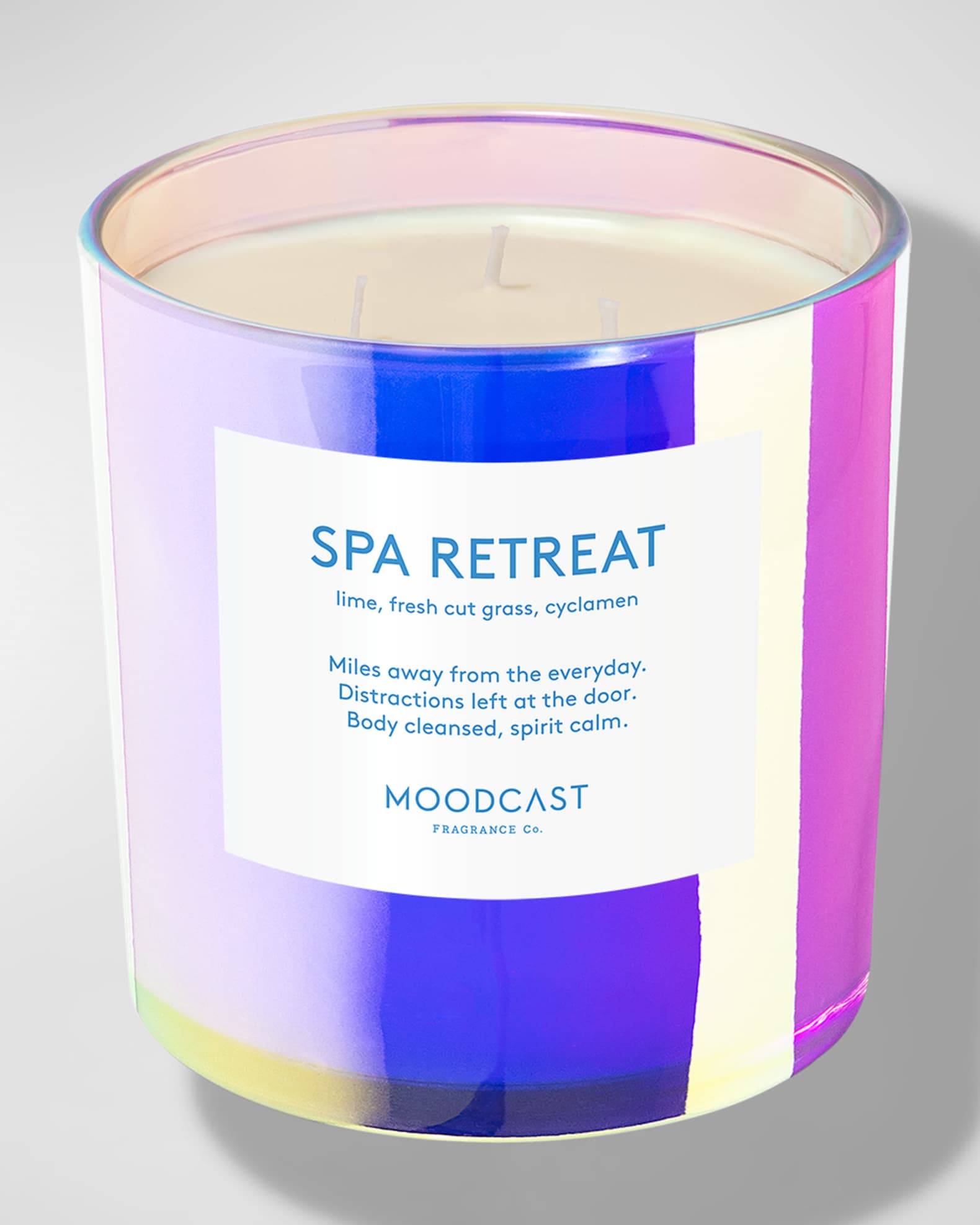 Moodcast Fragrance Co. Spa Retreat 3-Wick Candle, 24 oz. | Neiman Marcus