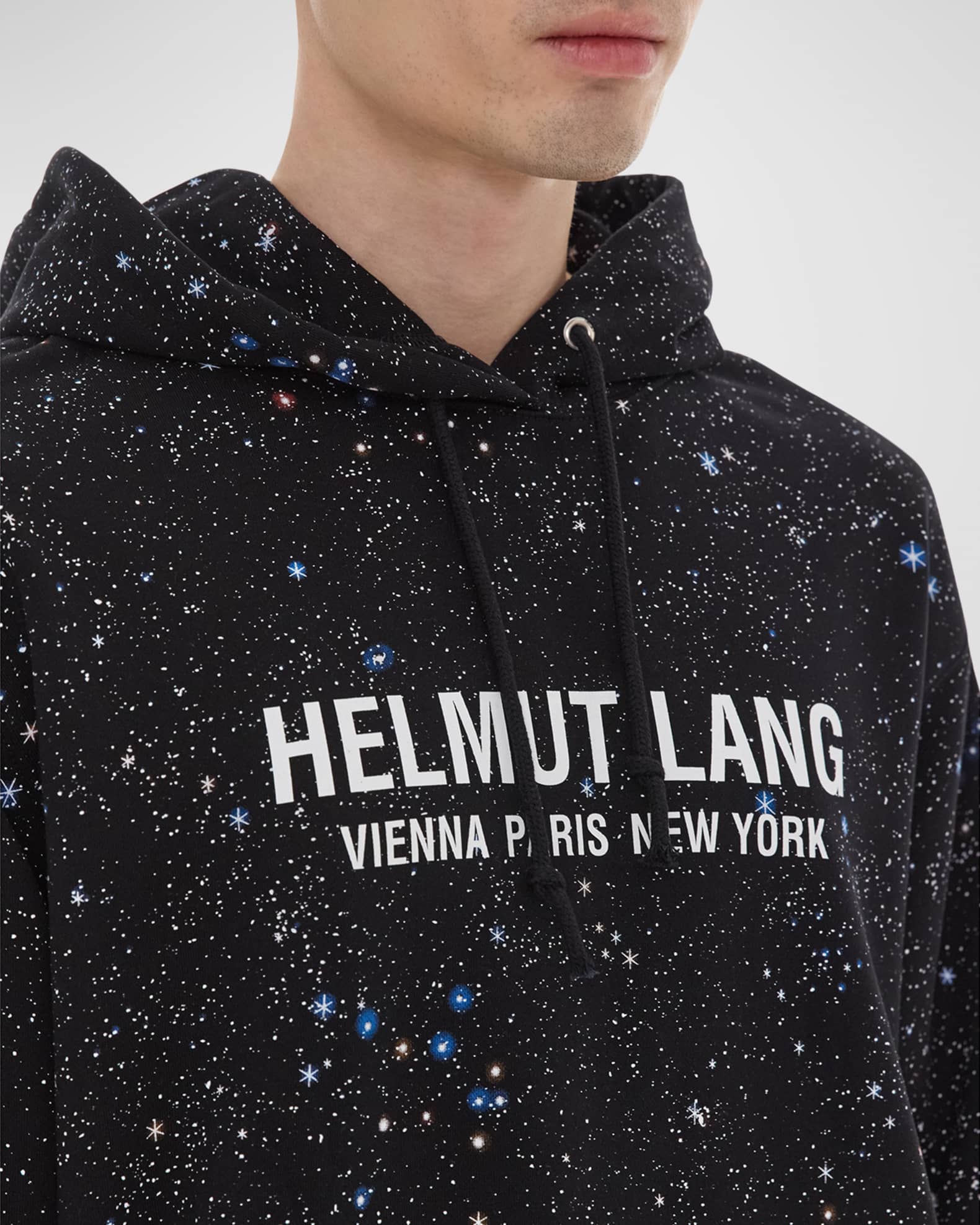 Helmut Lang Men's Outer Space Hoodie | Neiman Marcus