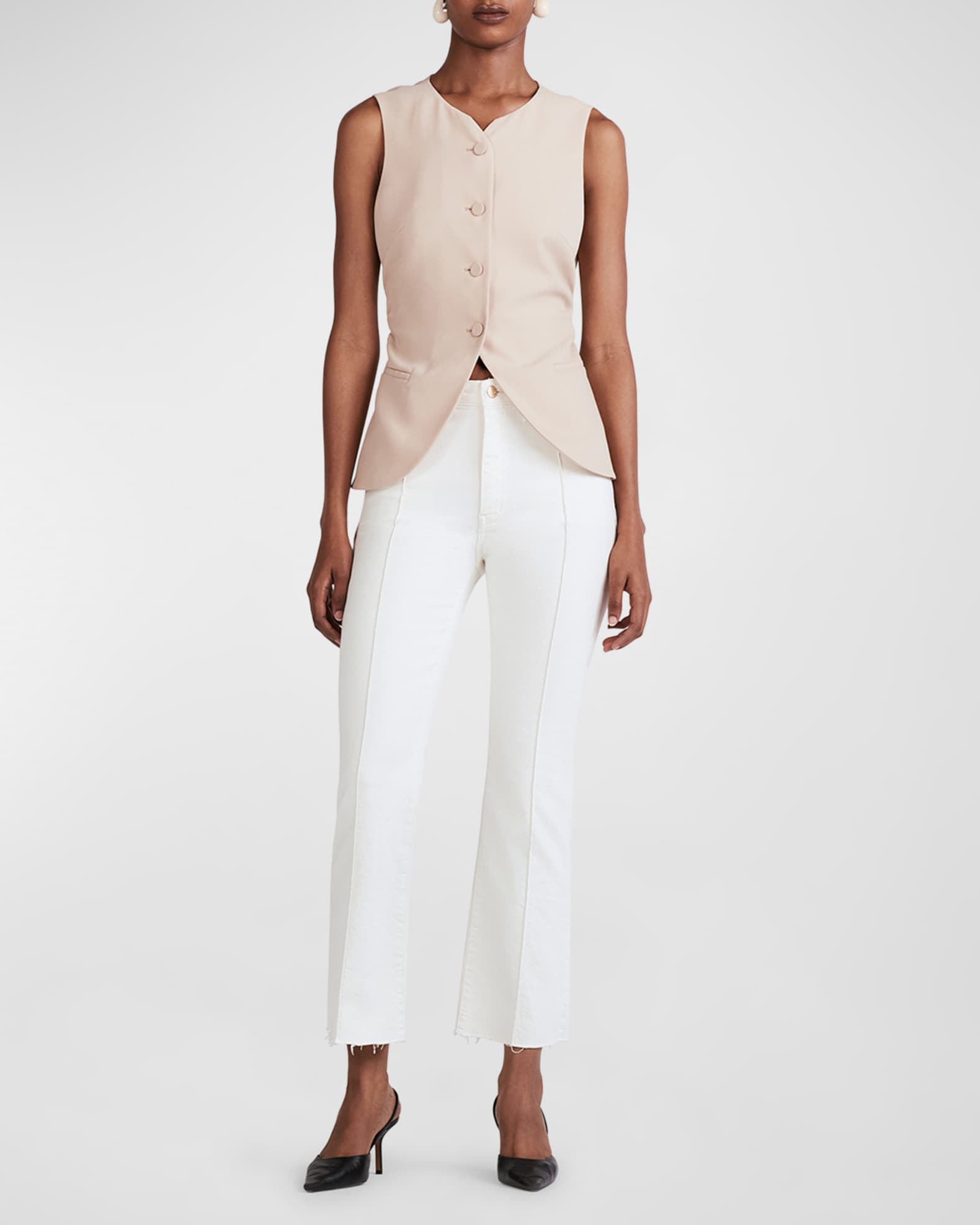 Derek Lam 10 Crosby Henriette Suiting Vest | Neiman Marcus