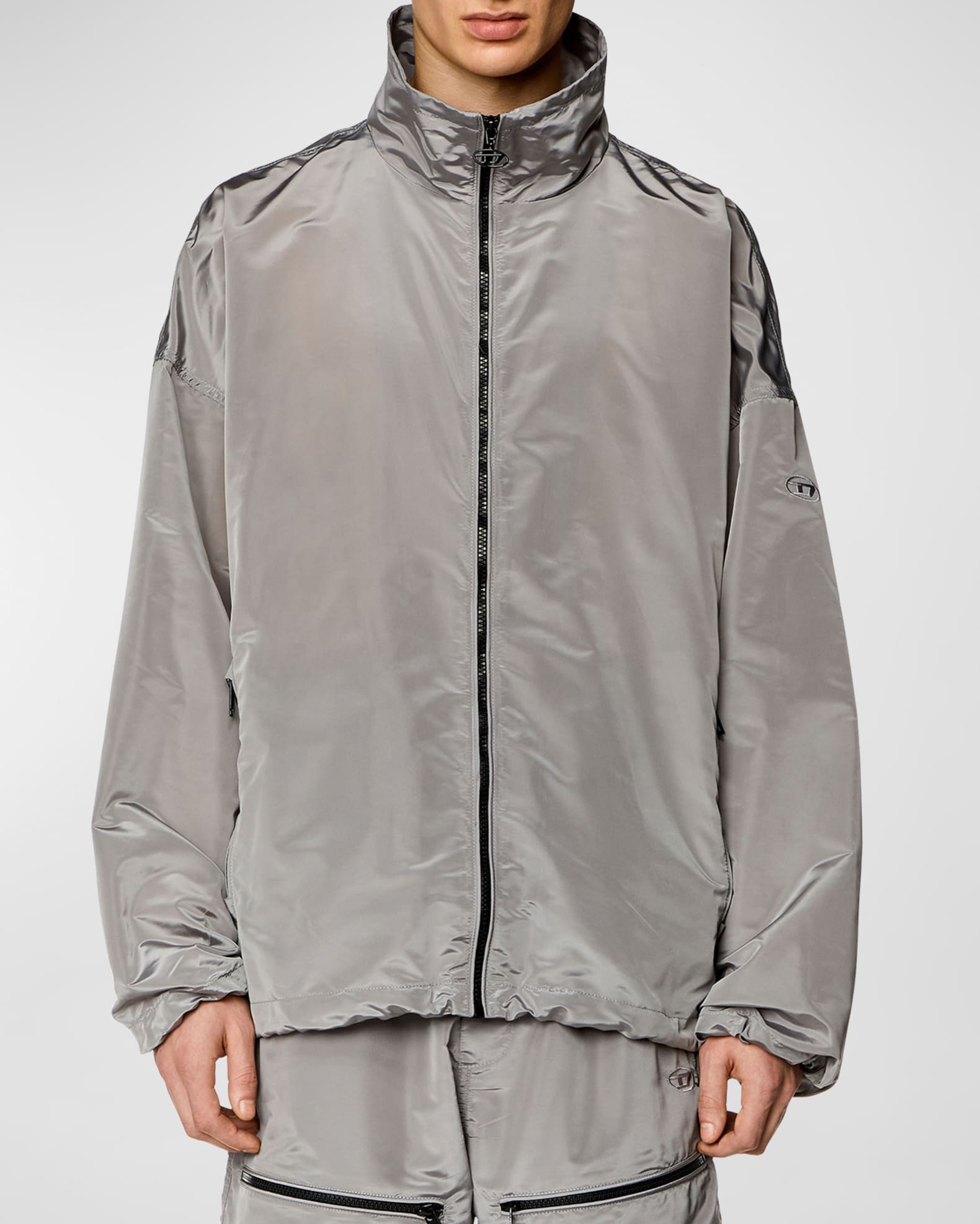 Diesel Men's J-Wright Nylon Wind-Resistant Jacket | Neiman Marcus