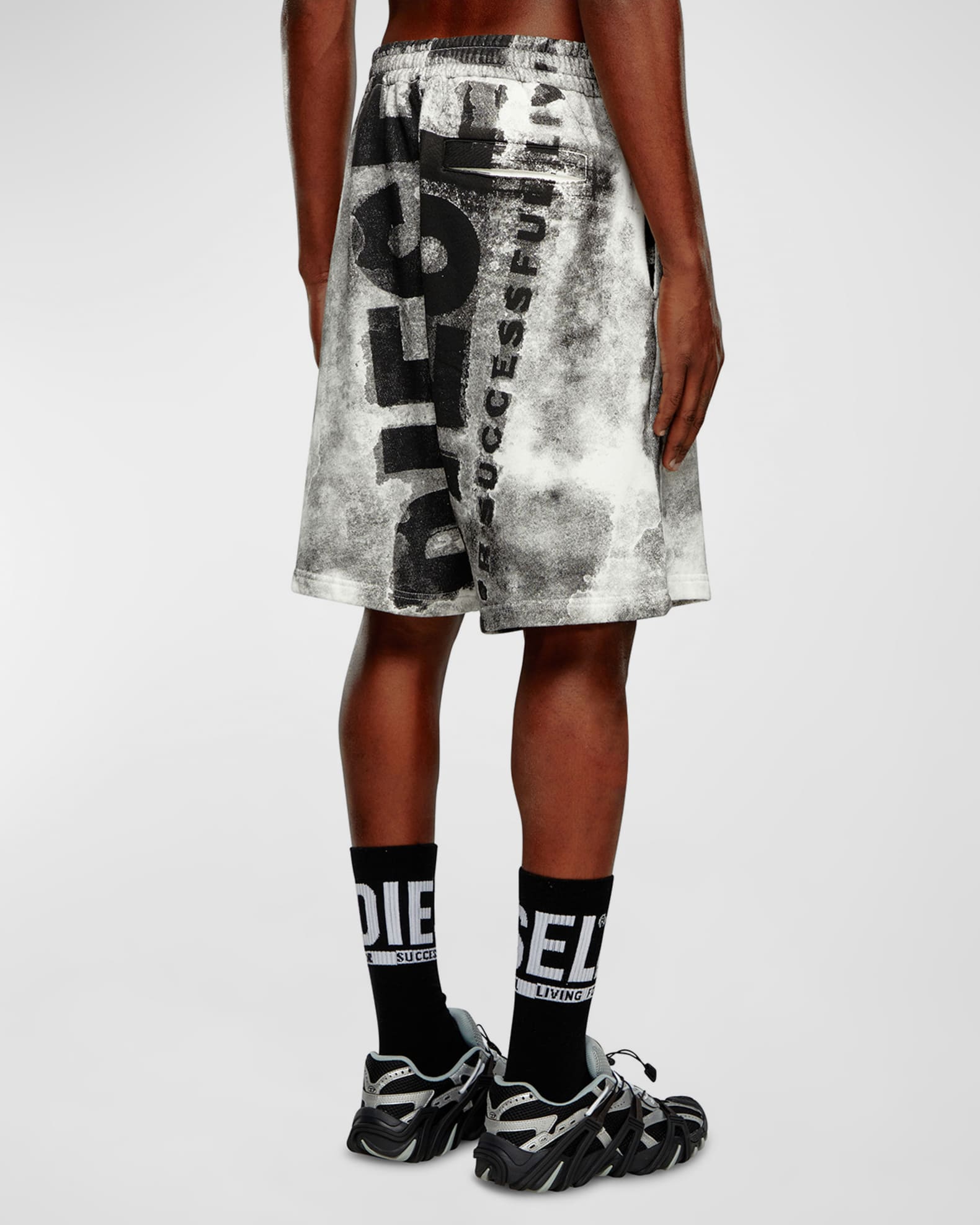 Diesel Men's P-Bisc Logo Shorts | Neiman Marcus