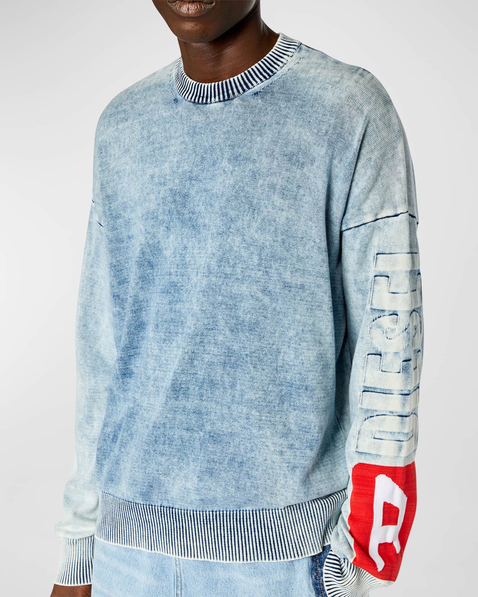 Diesel Men's K-Zeros Dyed Knit Sweater | Neiman Marcus