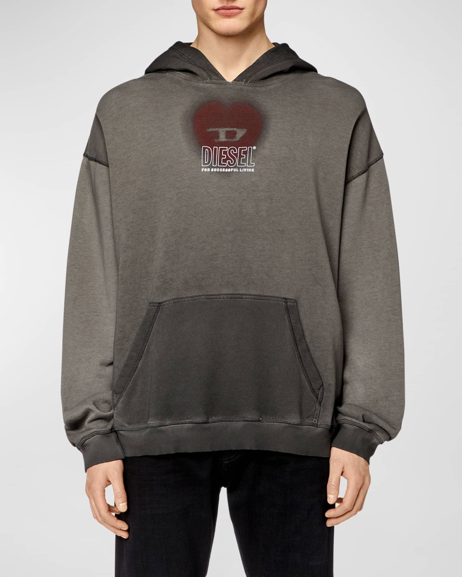 Diesel Men's S-BOXT-HOOD-N10 Logo Hoodie | Neiman Marcus