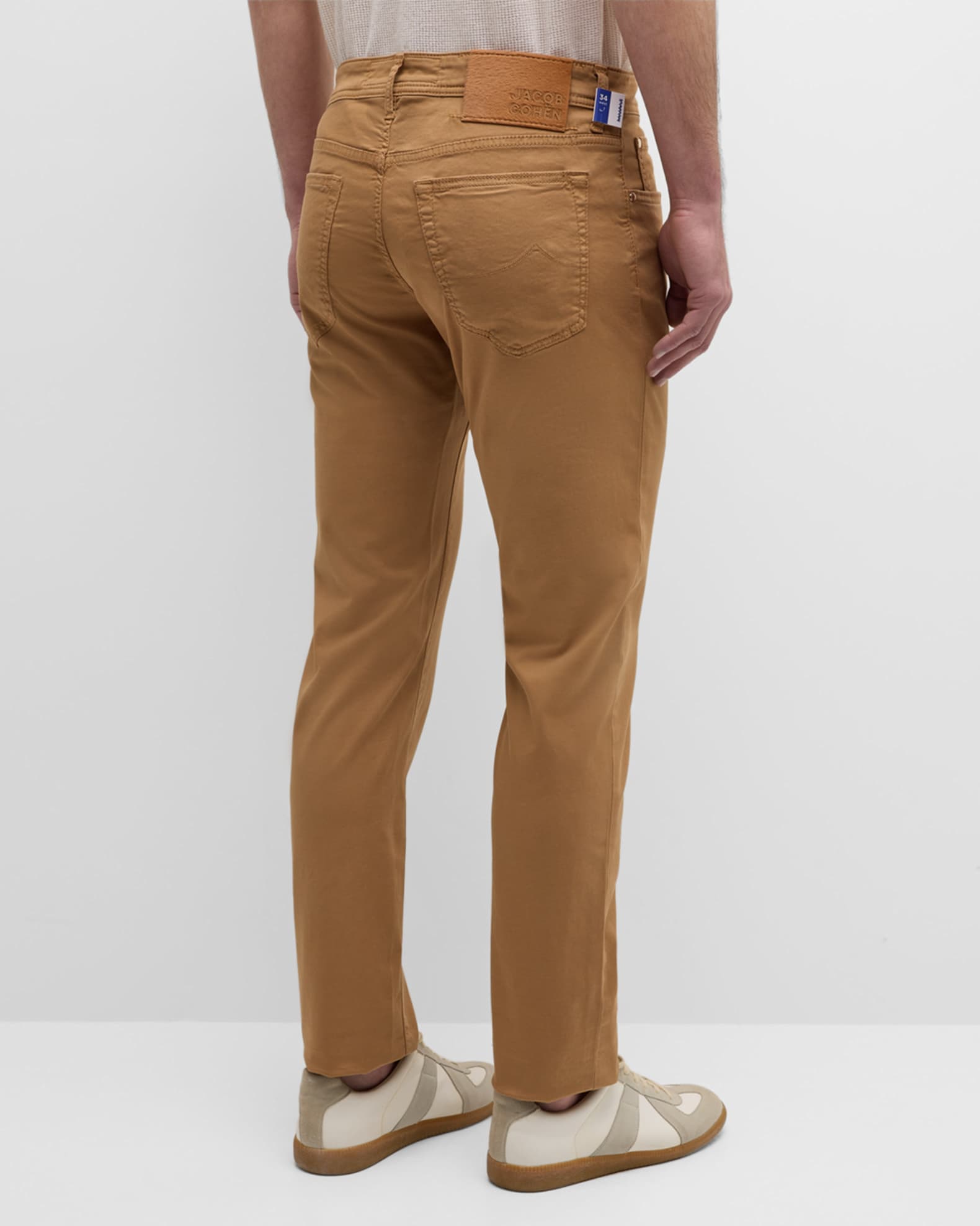 Jacob Cohen Men's Bard Slim Fit 5-Pocket Pants | Neiman Marcus