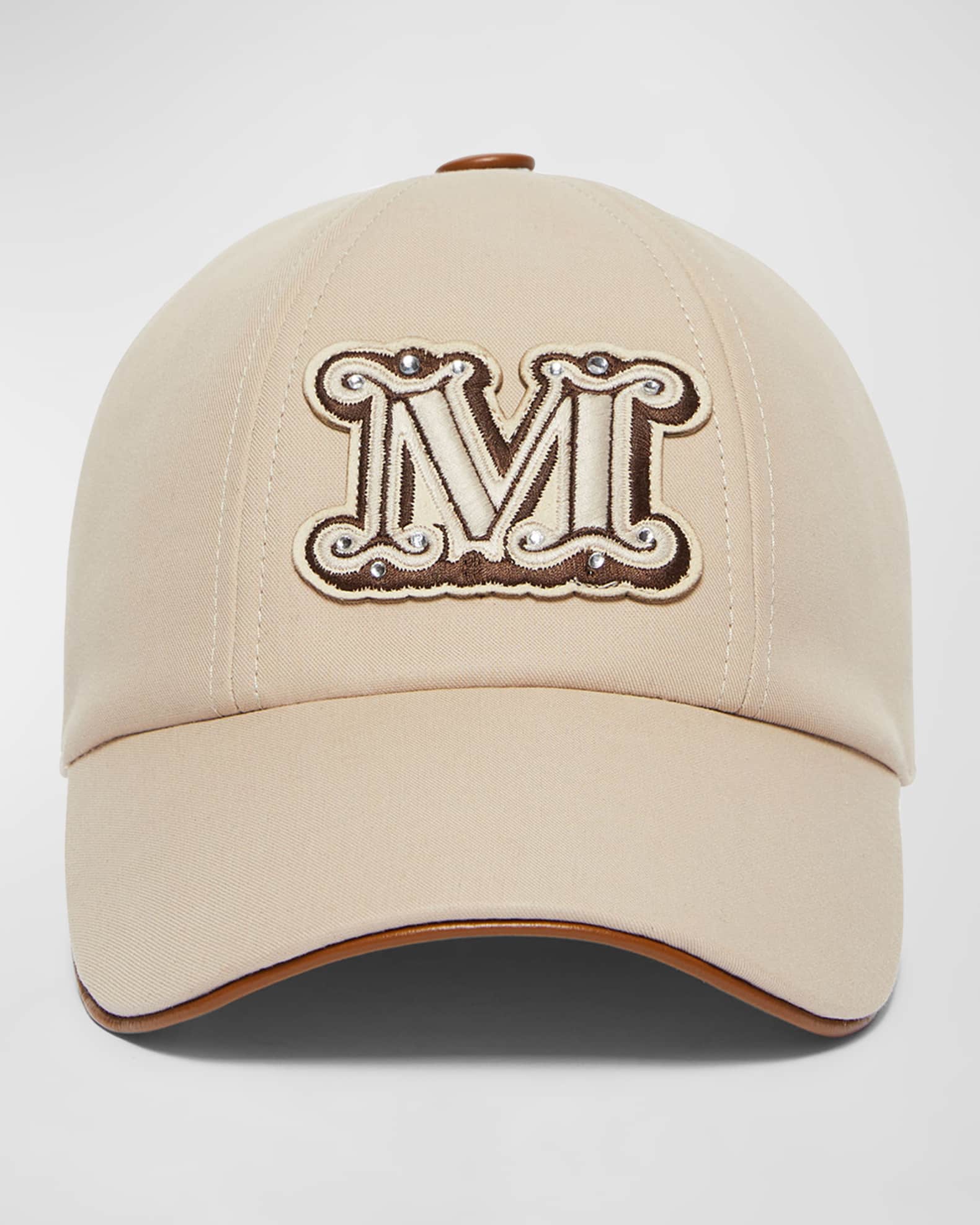 Max Mara Libero Monogram Baseball Hat | Neiman Marcus