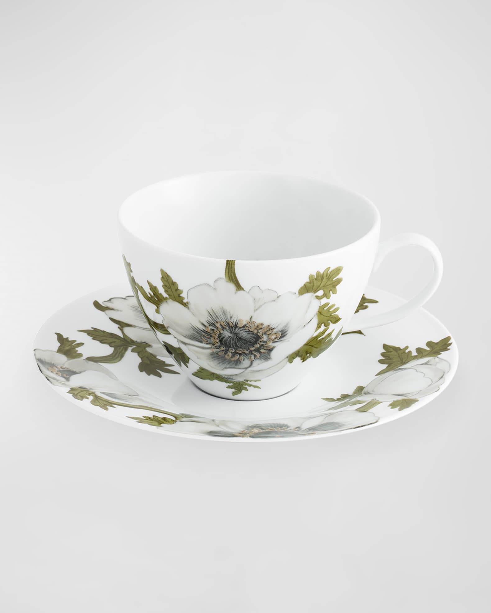 Michael Aram Anemone Tea Cup & Saucer | Neiman Marcus