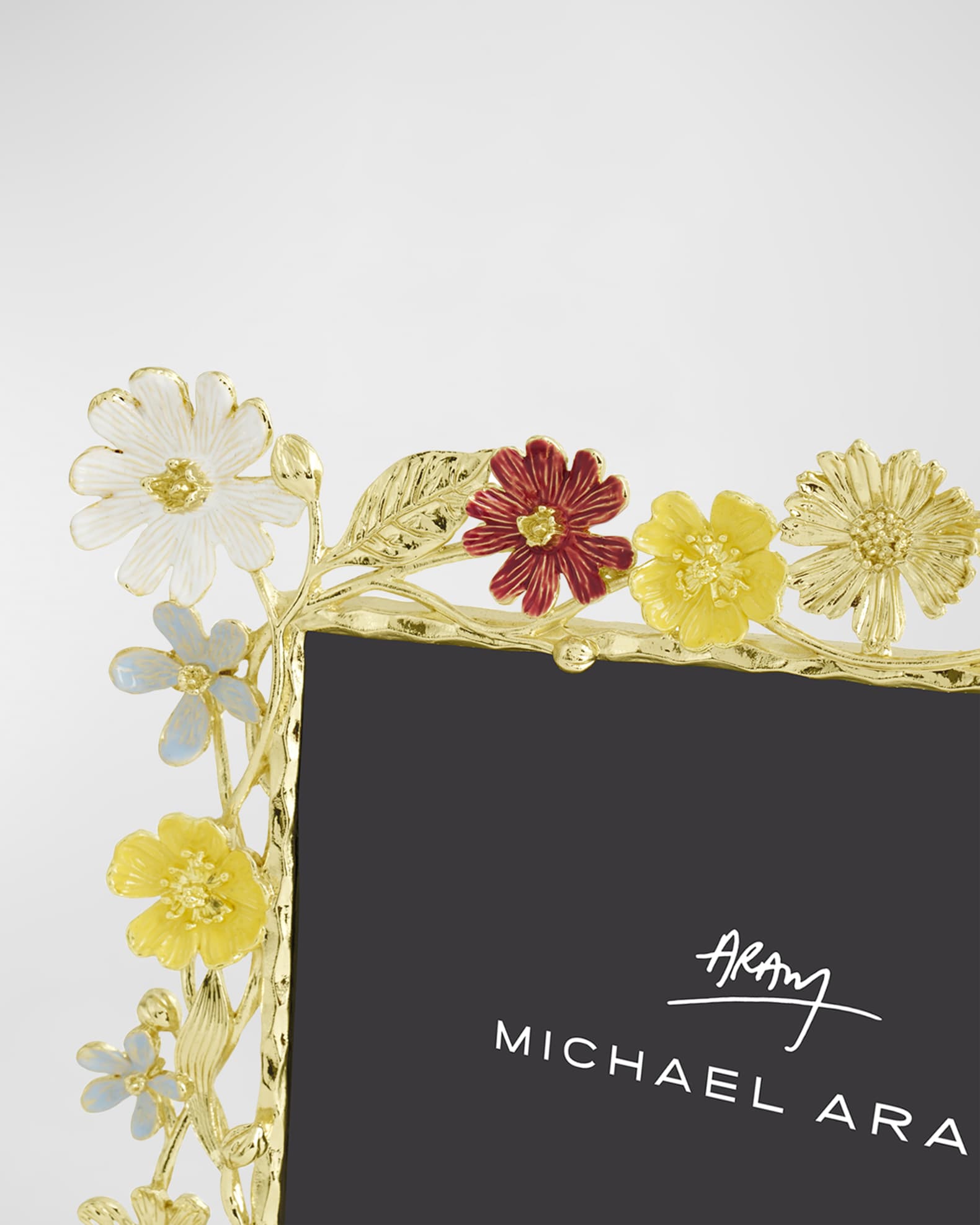 Michael Aram Wildflowers Picture Frame, 5" x 7" | Neiman Marcus