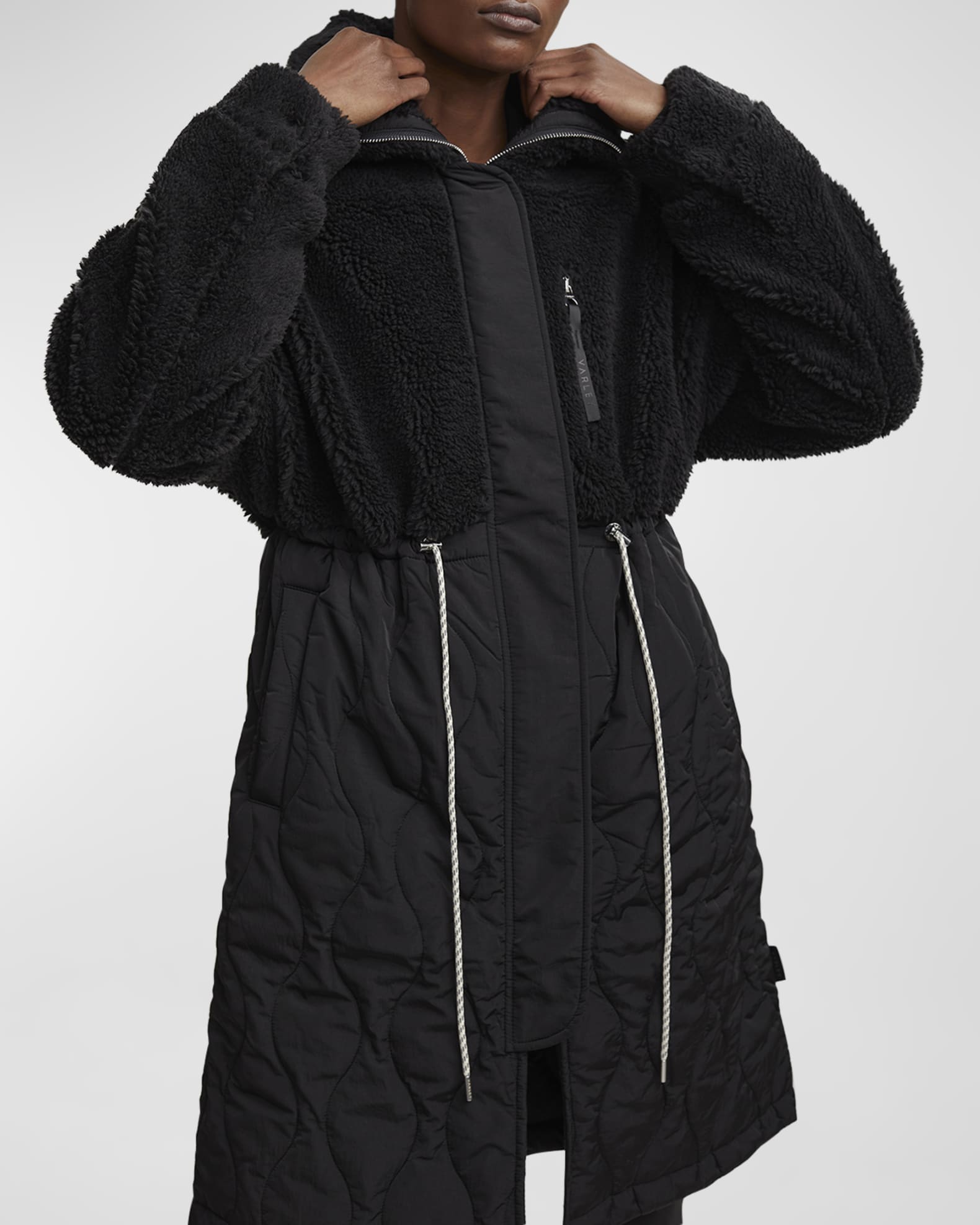 Varley Walsh Quilt Sherpa Jacket | Neiman Marcus