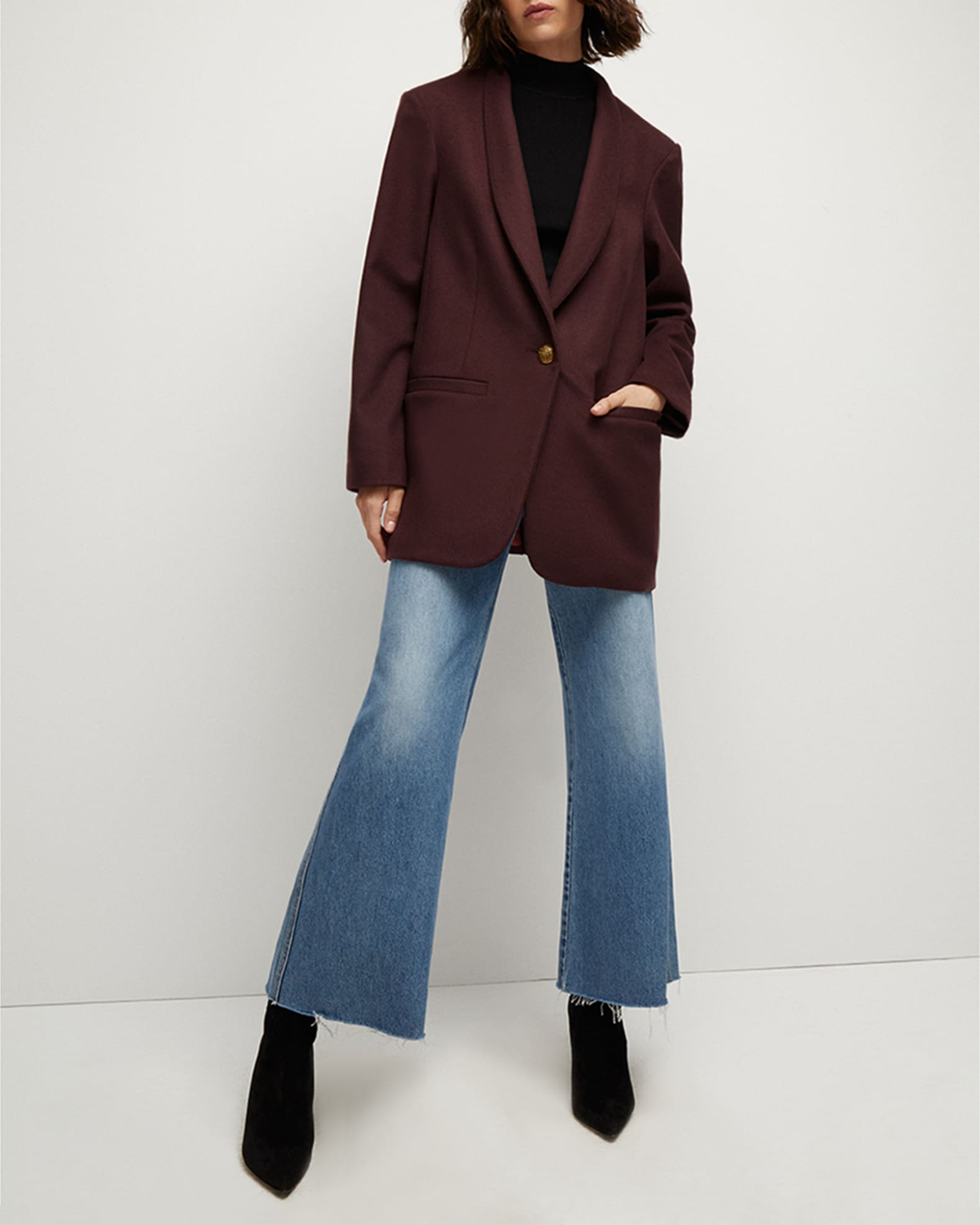 Veronica Beard Tal Dickey Coat | Neiman Marcus