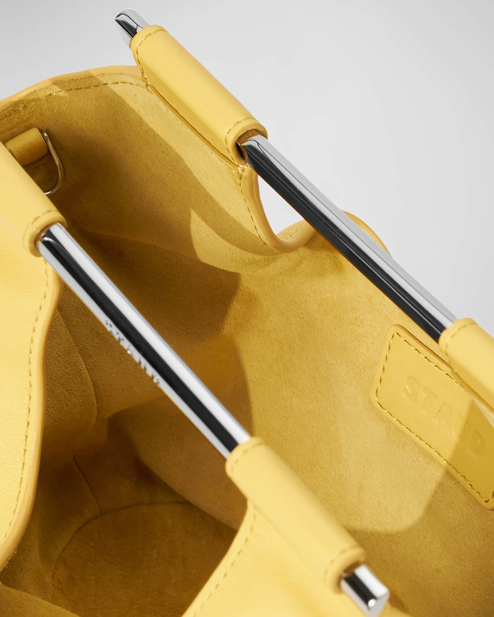 STAUD Mar Mini Leather Bucket Bag | Neiman Marcus