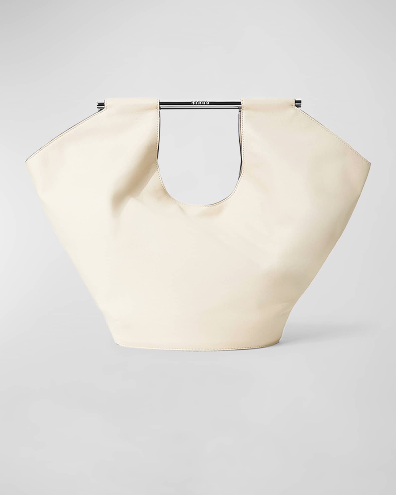 STAUD Mar Mini Leather Bucket Bag | Neiman Marcus