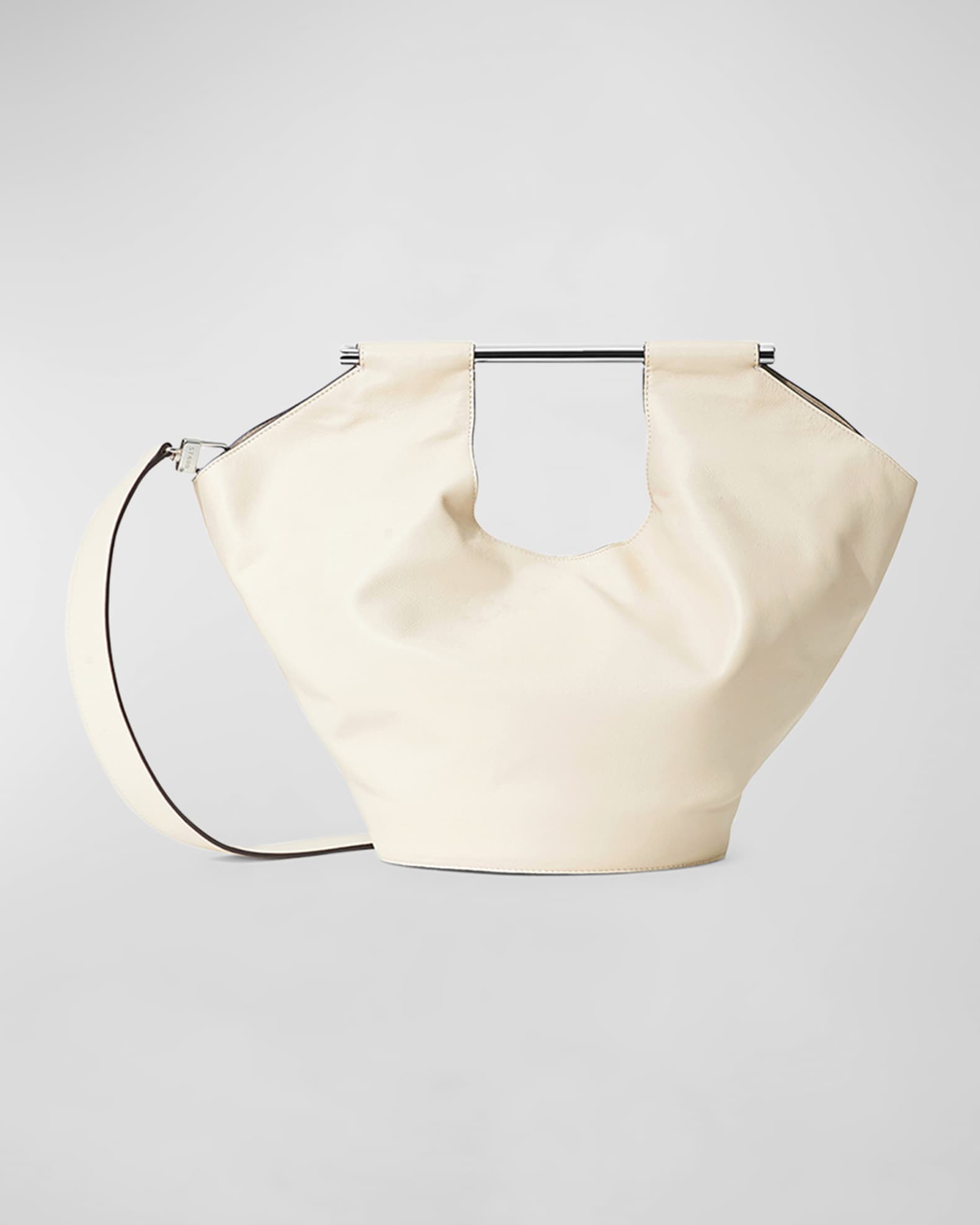 STAUD Mar Mini Leather Bucket Bag | Neiman Marcus