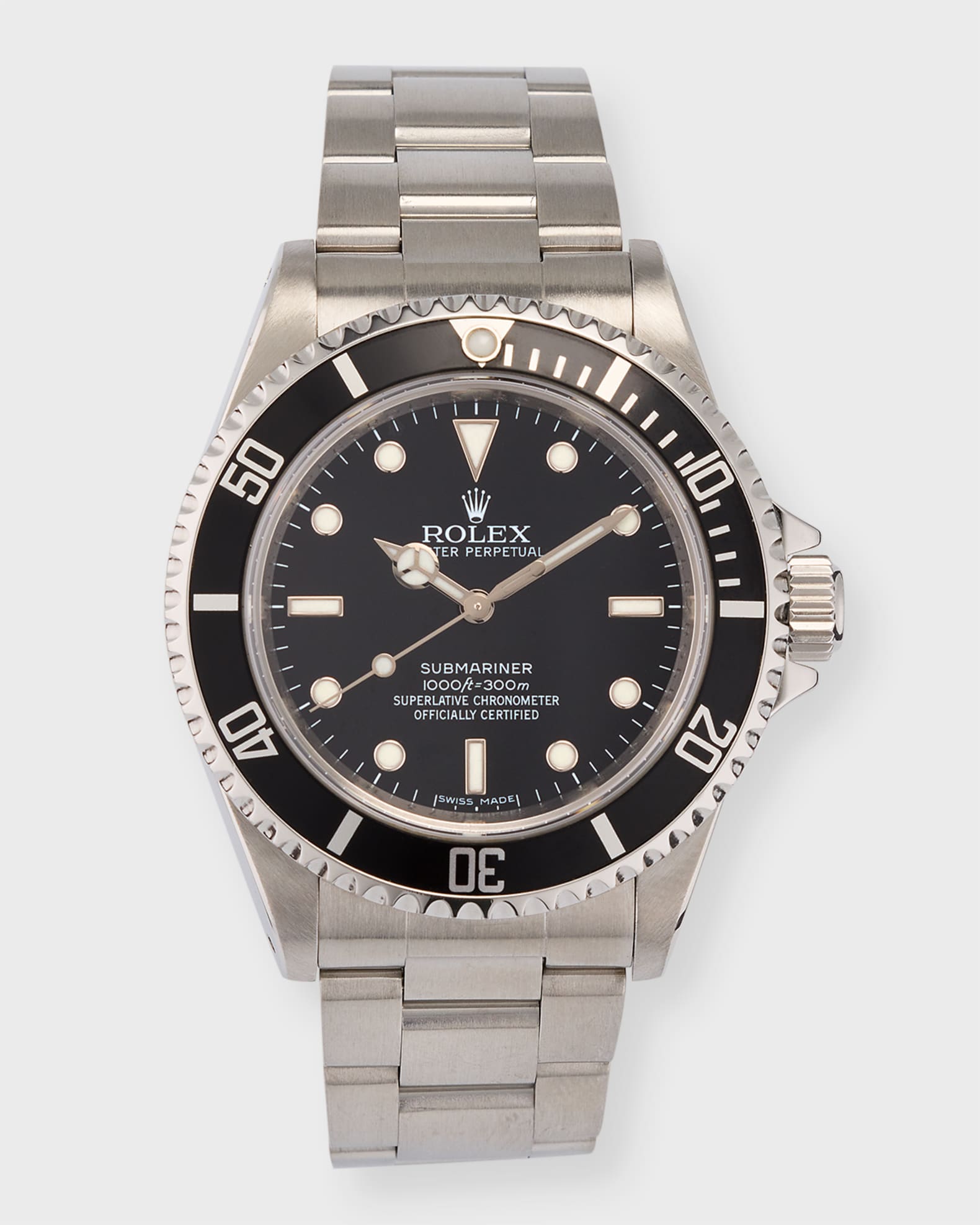 Vintage Watches Rolex Oyster Perpetual Submariner 40mm Vintage 2006 ...