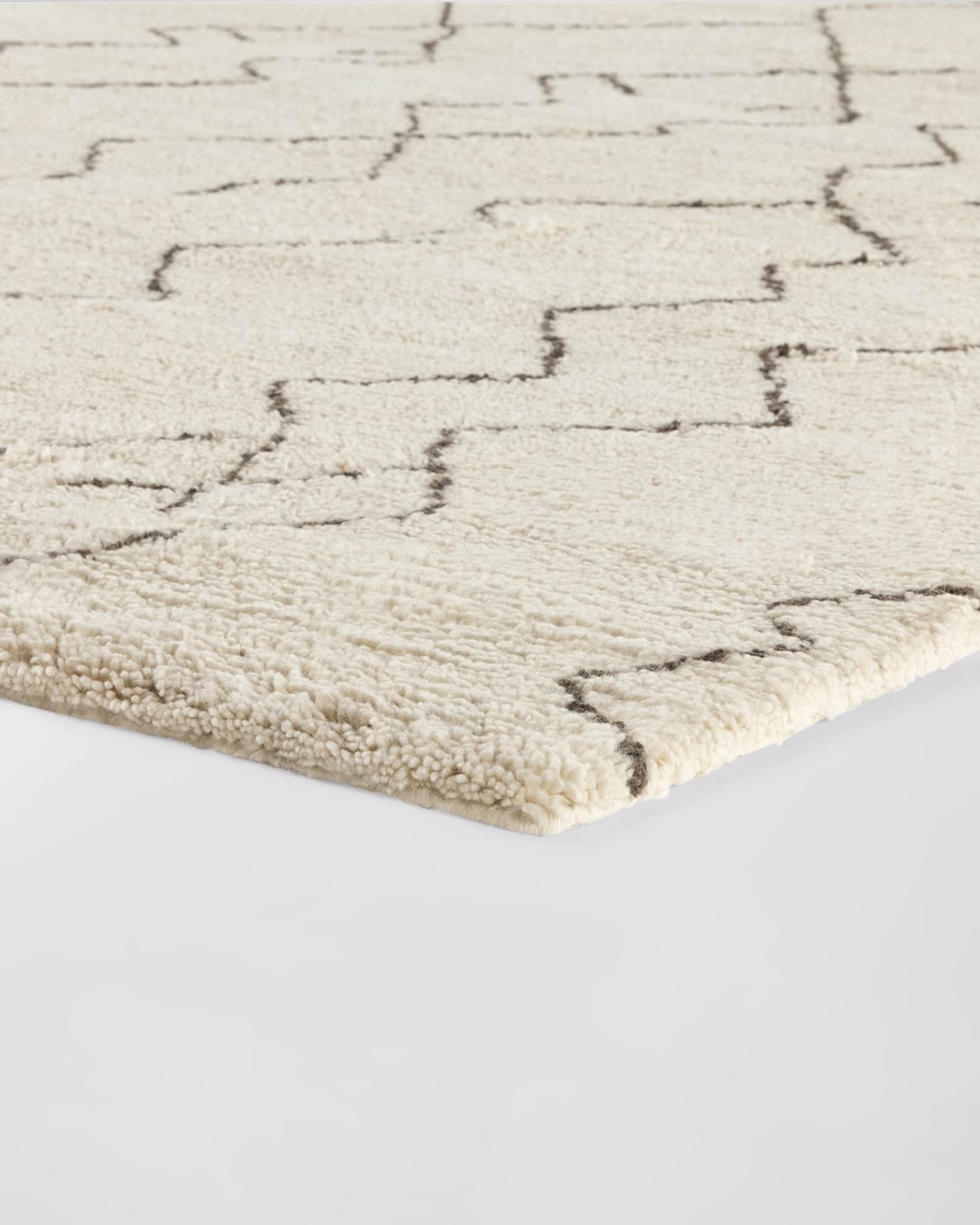 Taza Moroccan Hand-Knotted Rug | Neiman Marcus