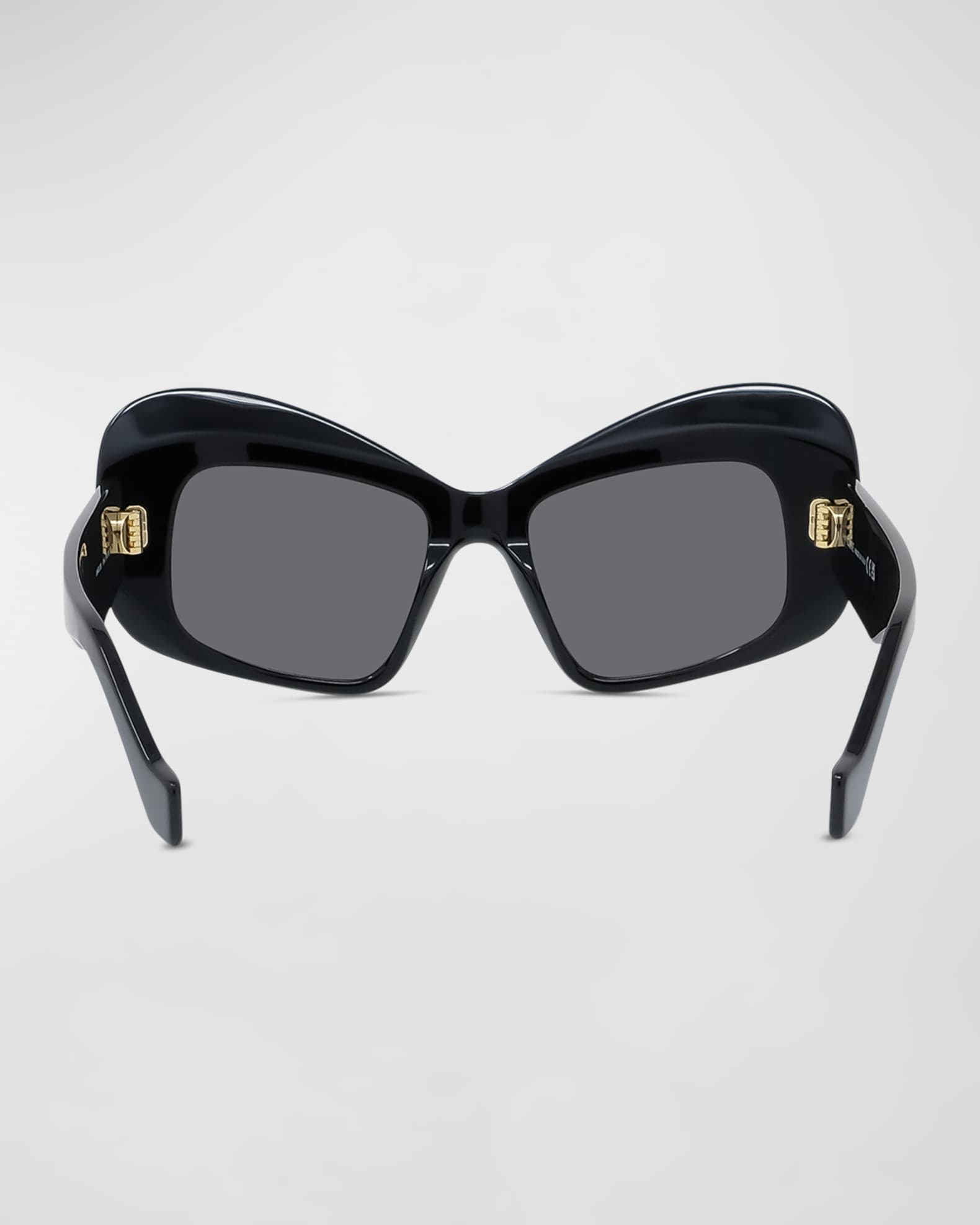 Loewe Anagram Acetate Butterfly Sunglasses | Neiman Marcus