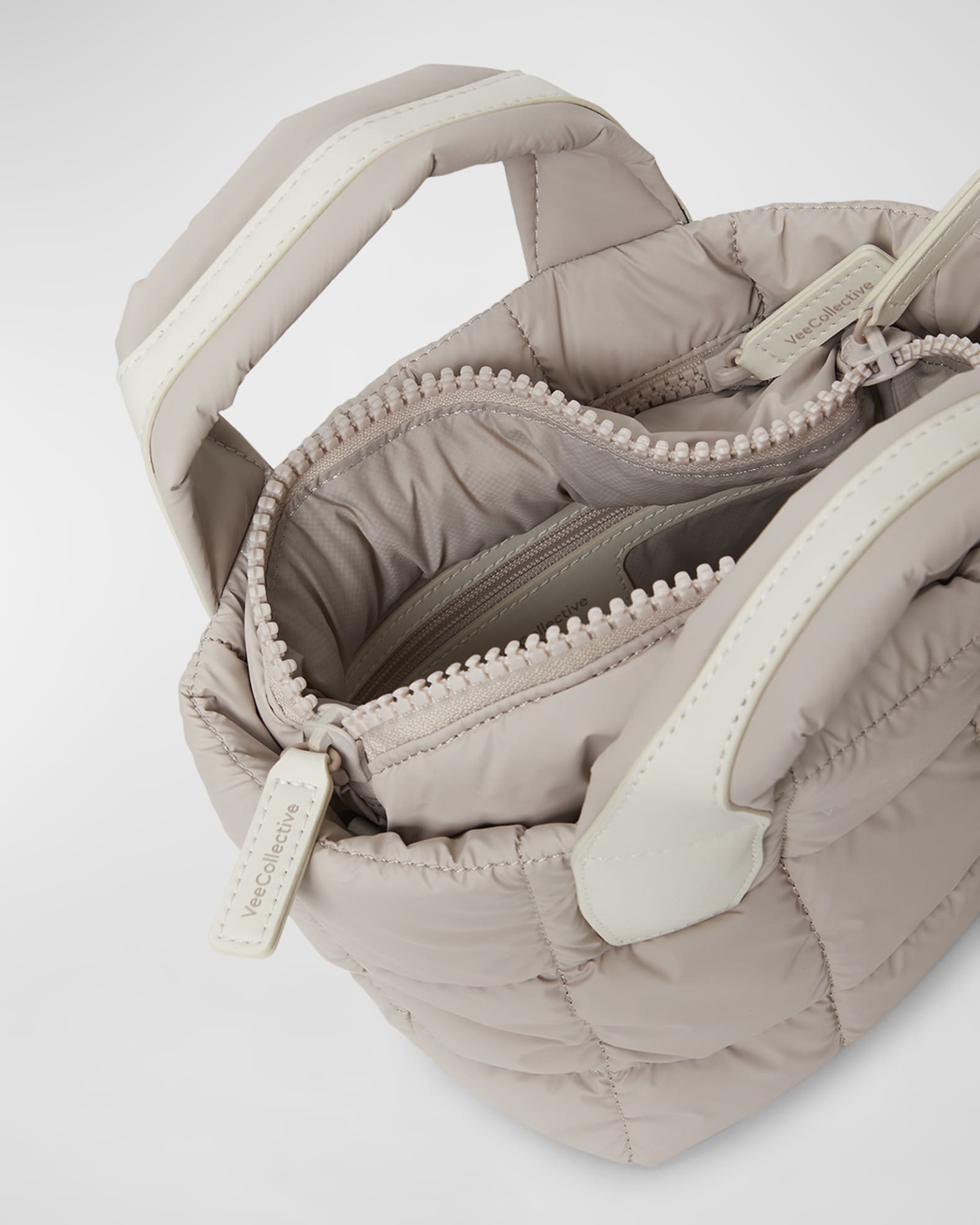VeeCollective Porter Mini Quilted Tote Bag | Neiman Marcus