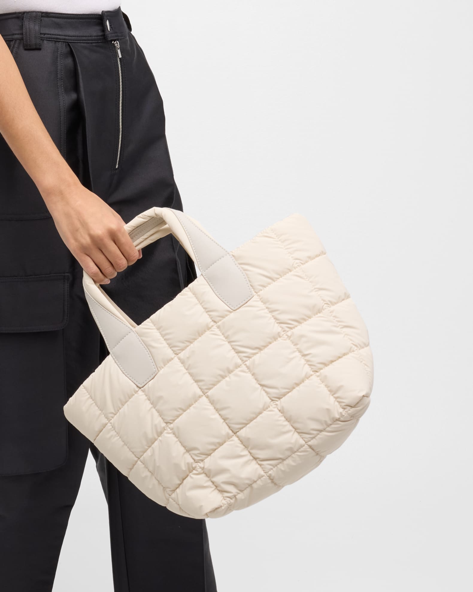 VeeCollective Porter Small Quilted Tote Bag | Neiman Marcus