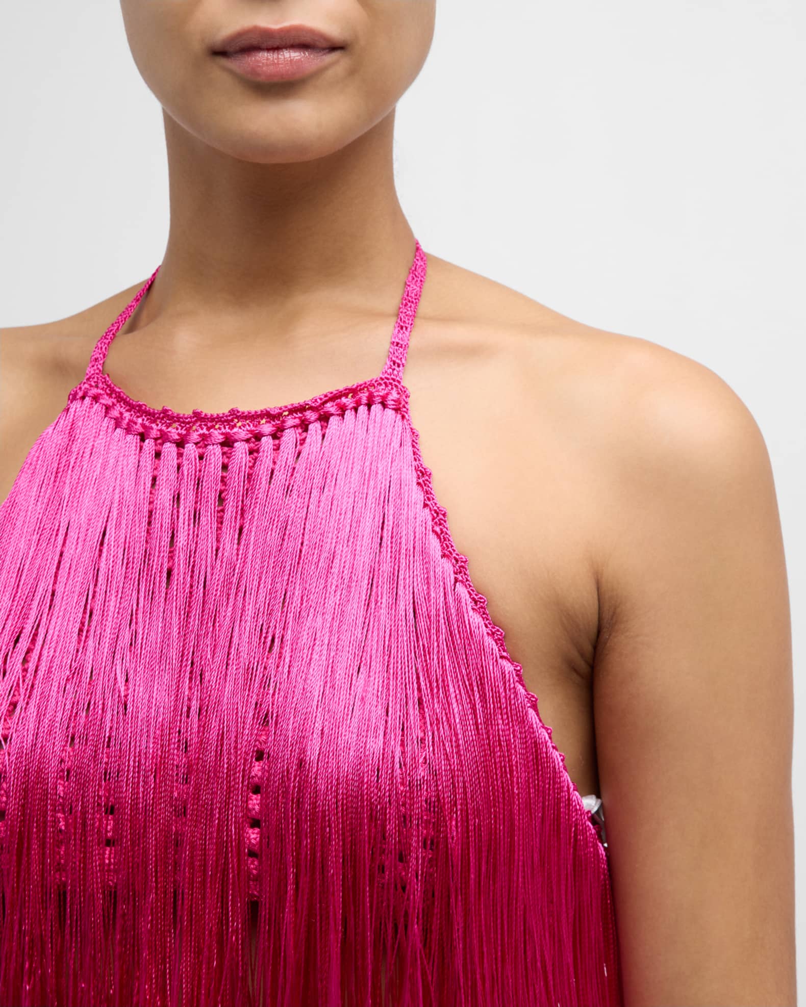 Hand Crochet Fringe Collection | Neiman Marcus