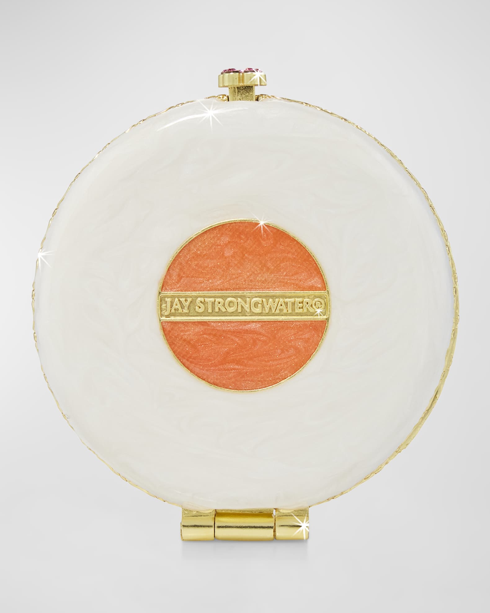 Jay Strongwater Dahlia Compact Mirror | Neiman Marcus
