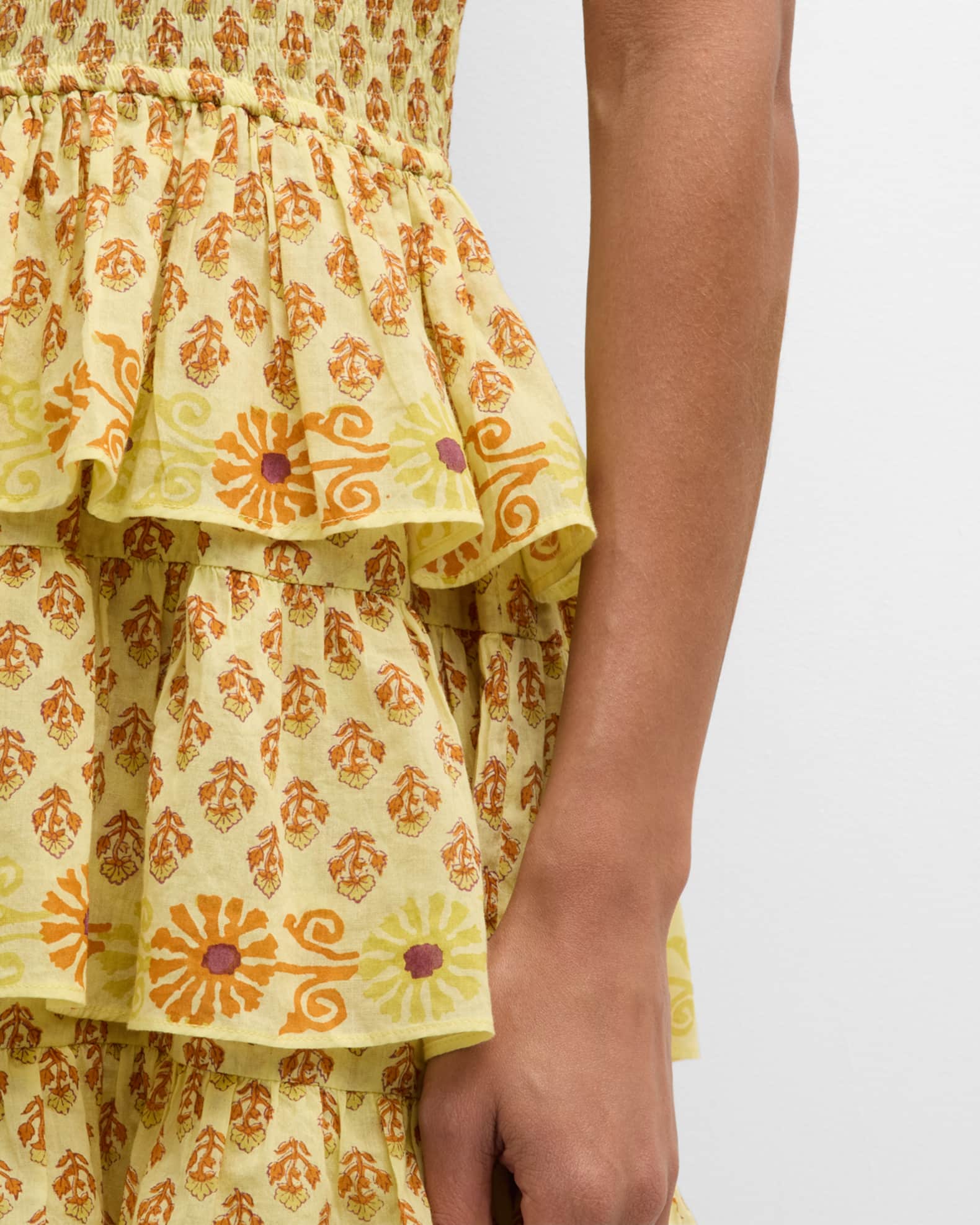 Alix of Bohemia Cabana Saffron Bhutti Maxi Dress | Neiman Marcus